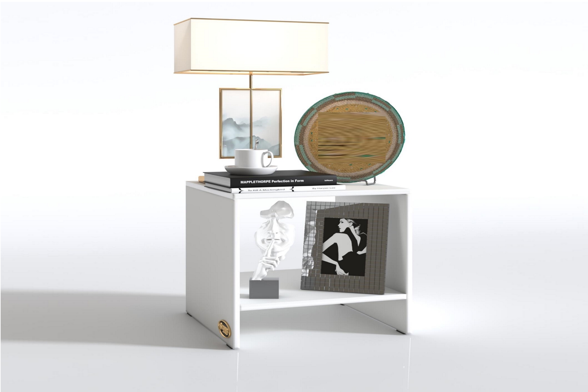 KOMODİN VİNCENZO BYZ KOMODİN, 39X39X39 FİYATI - Vivense