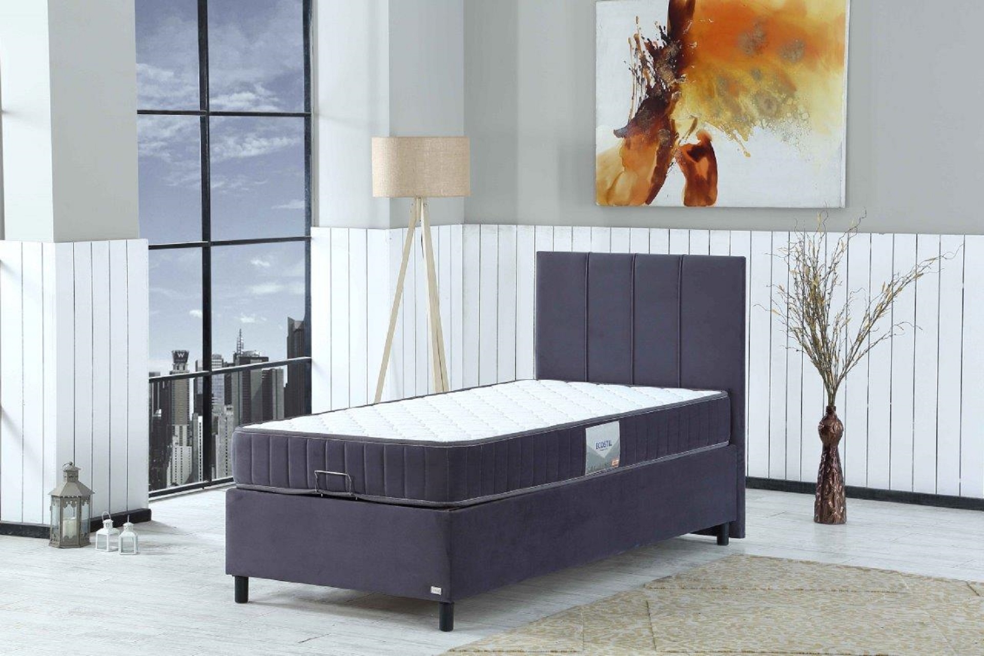 ALTO BAZA BAŞLIK VE YATAK SETİ, 120X200