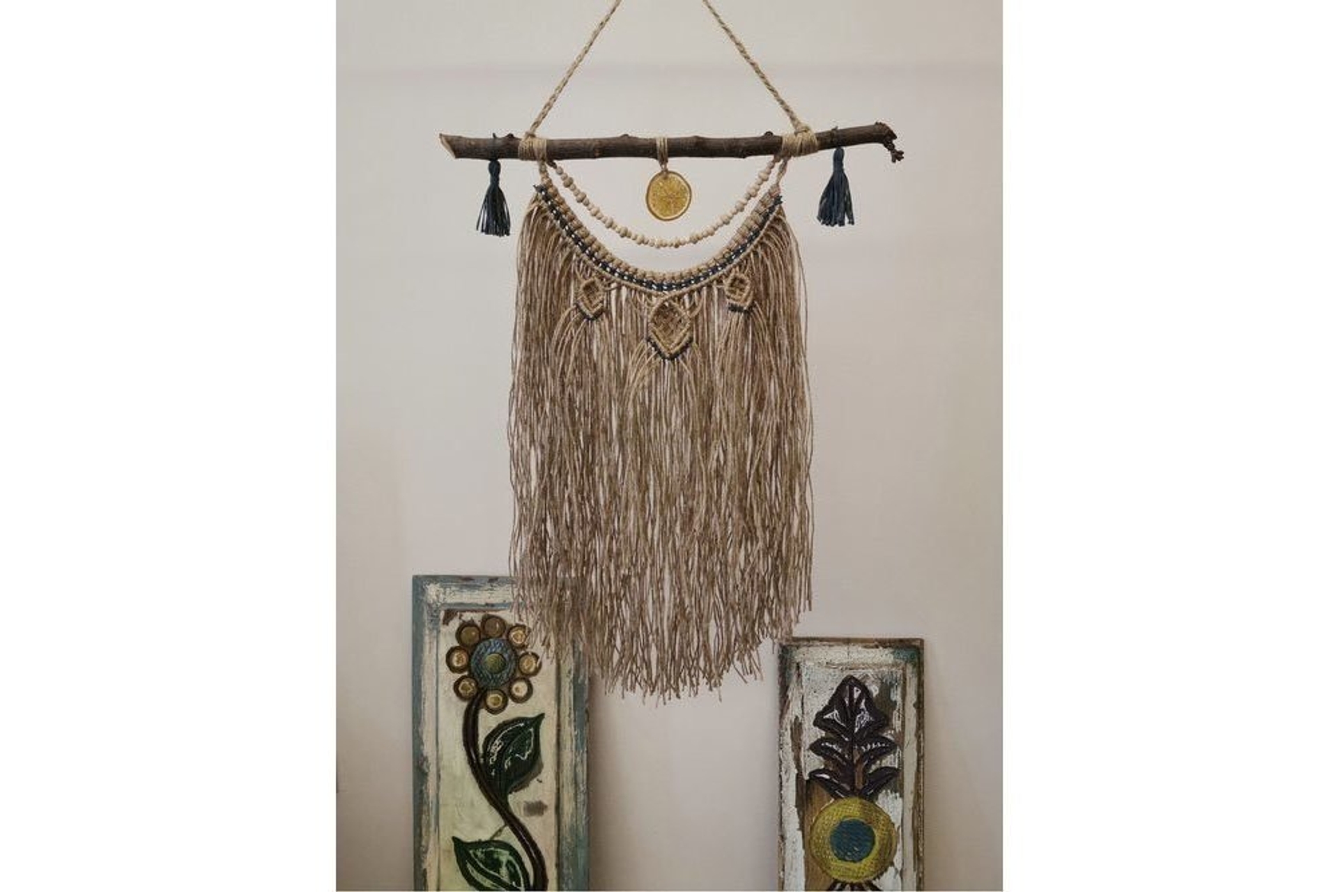 GÜMÜŞLÜK MAKROME DUVAR DEKORU FİYATI - Vivense