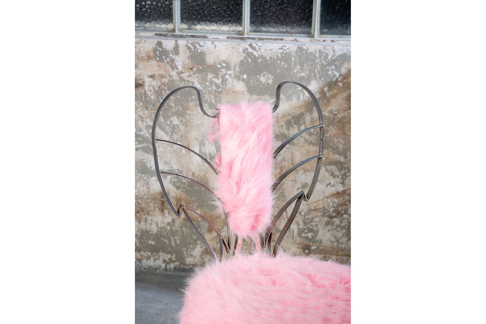 MENDY ANGEL SANDALYE, PEMBE, GÜMÜŞ AYAK FİYATI - Vivense