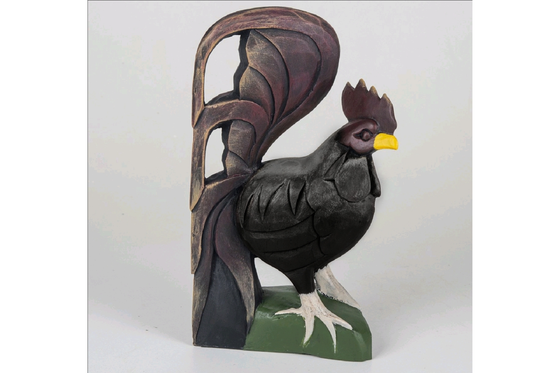 HOROZ HEYKELİ, ESKİTME SİYAH FİYATI - Vivense