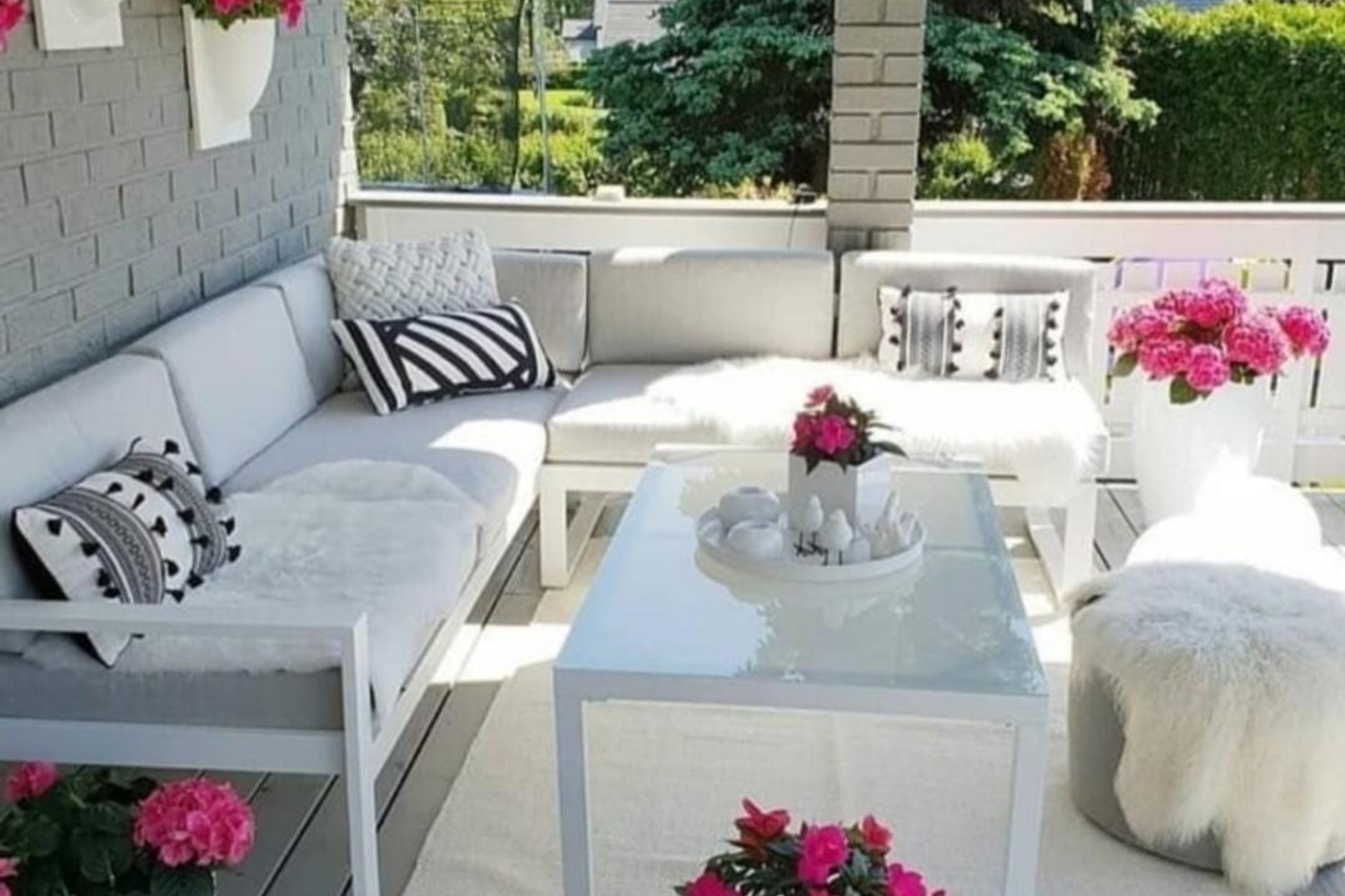 ODUN'S METAL BAHÇE BALKON TAKIMI, GRİ