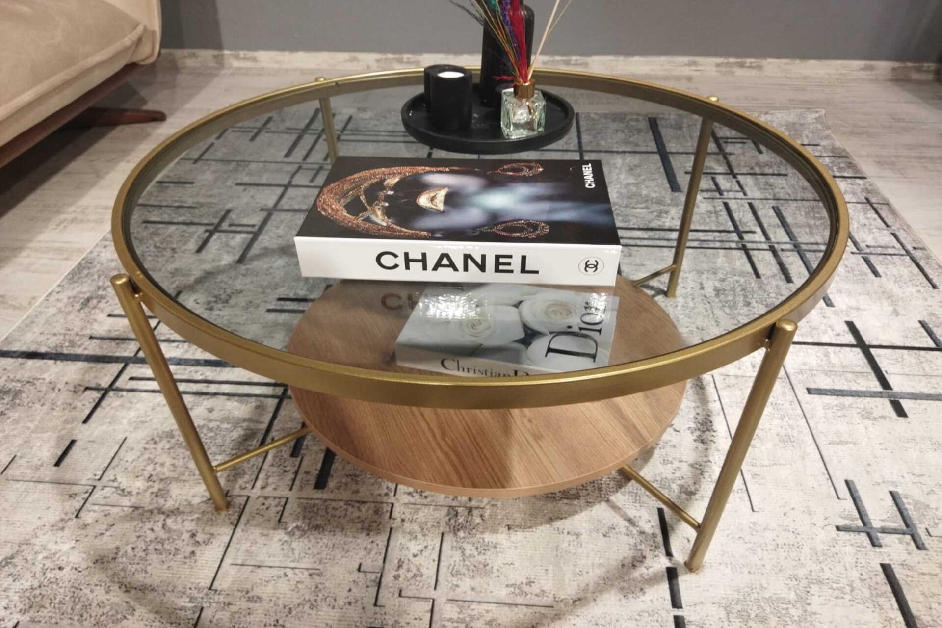 MİLANO ORTA SEHPA, GOLD MEŞE FİYATI - Vivense