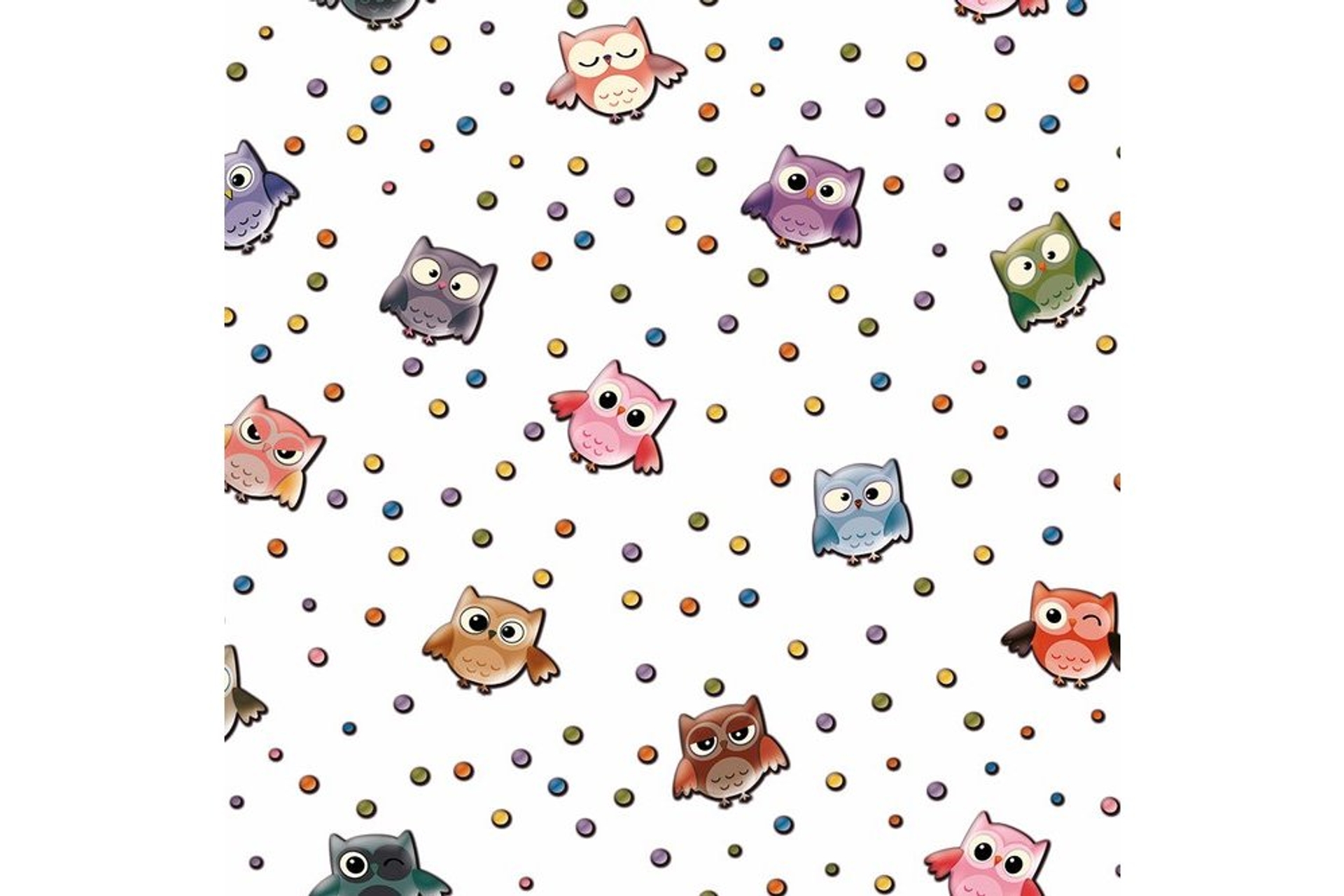DUKA DUVAR KAĞIDI KİDS COLLECTİON OWL 3