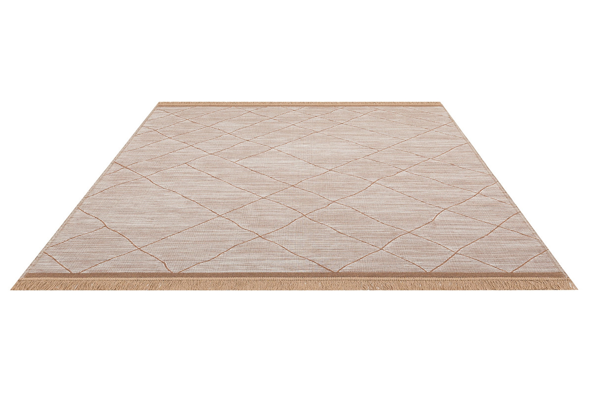 ARYA CRAFT ARC DESENLİ DOKUMA KİLİM 02, BEİGE, 80X300 FİYATI - Vivense