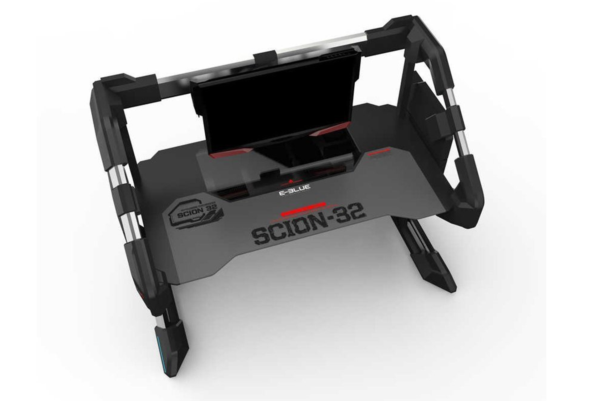 E BLUE SCION ATX PRO OYUNCU MASASI SİYAH MAVİ FİYATI - Vivense