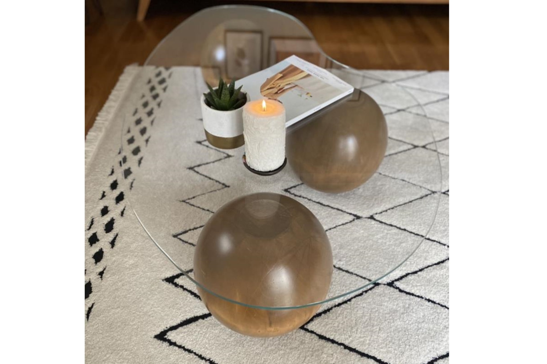 AHŞAP GEMİSİ TRISPHERE ORTA SEHPA FİYATI - Vivense