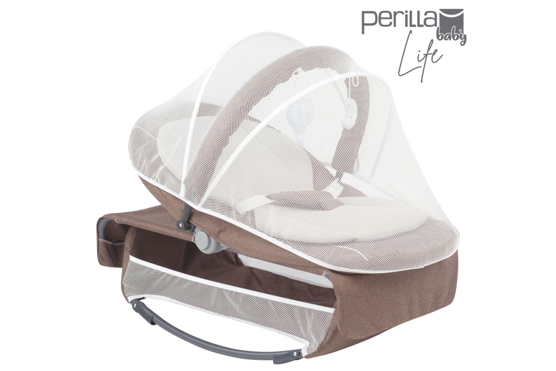 PERİLLA BABY LİFE CİBİNLİKLİ SALLANABİLİR ANA KUCAĞI, KAHVERENGİ FİYATI ...