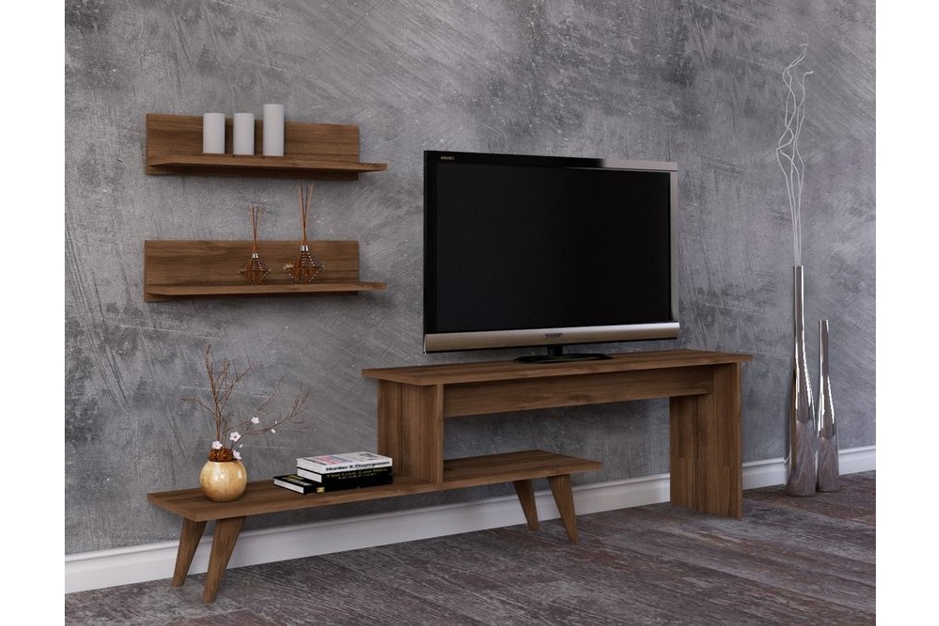 ECE TV ÜNİTESİ ECE TV CEVİZ FİYATI - Vivense