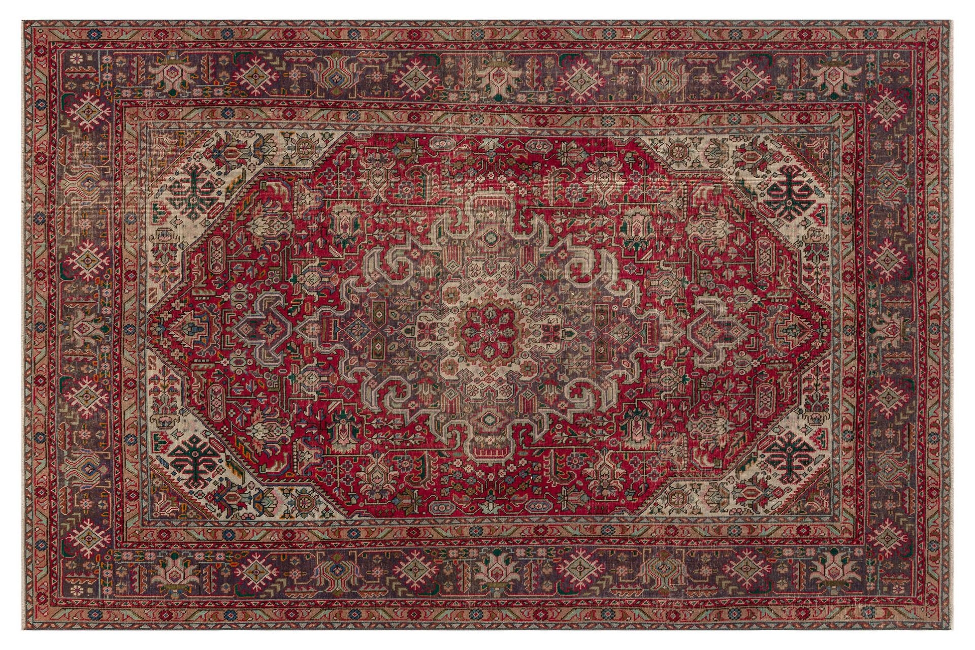 ÖZEL ESKİTME EL DOKUMA İRAN HALISI 188X285 FİYATI - Vivense