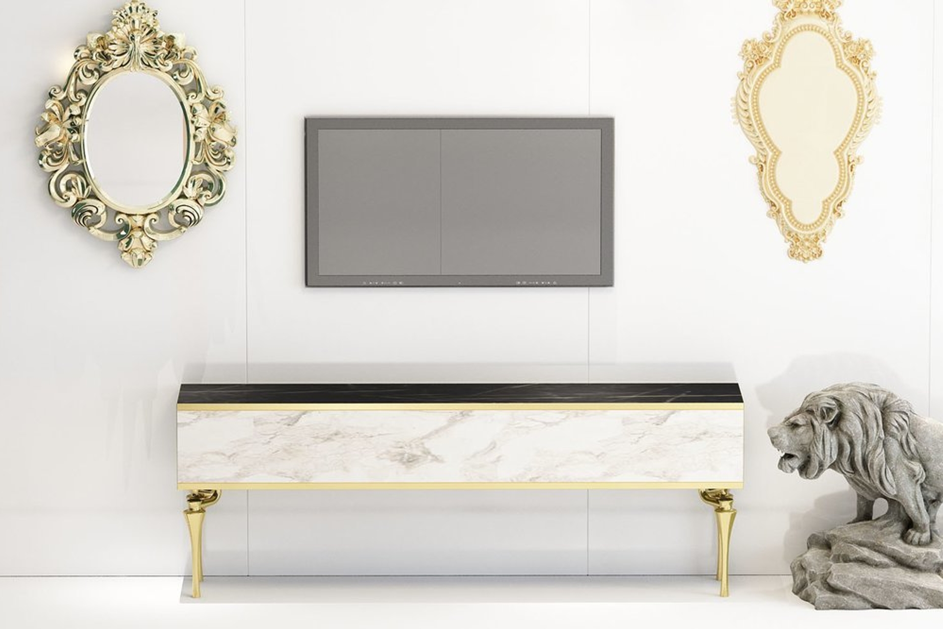 GİVAYO LİSA TV ÜNİTESİ ROYAL MERMER EFES MERMER FİYATI - Vivense