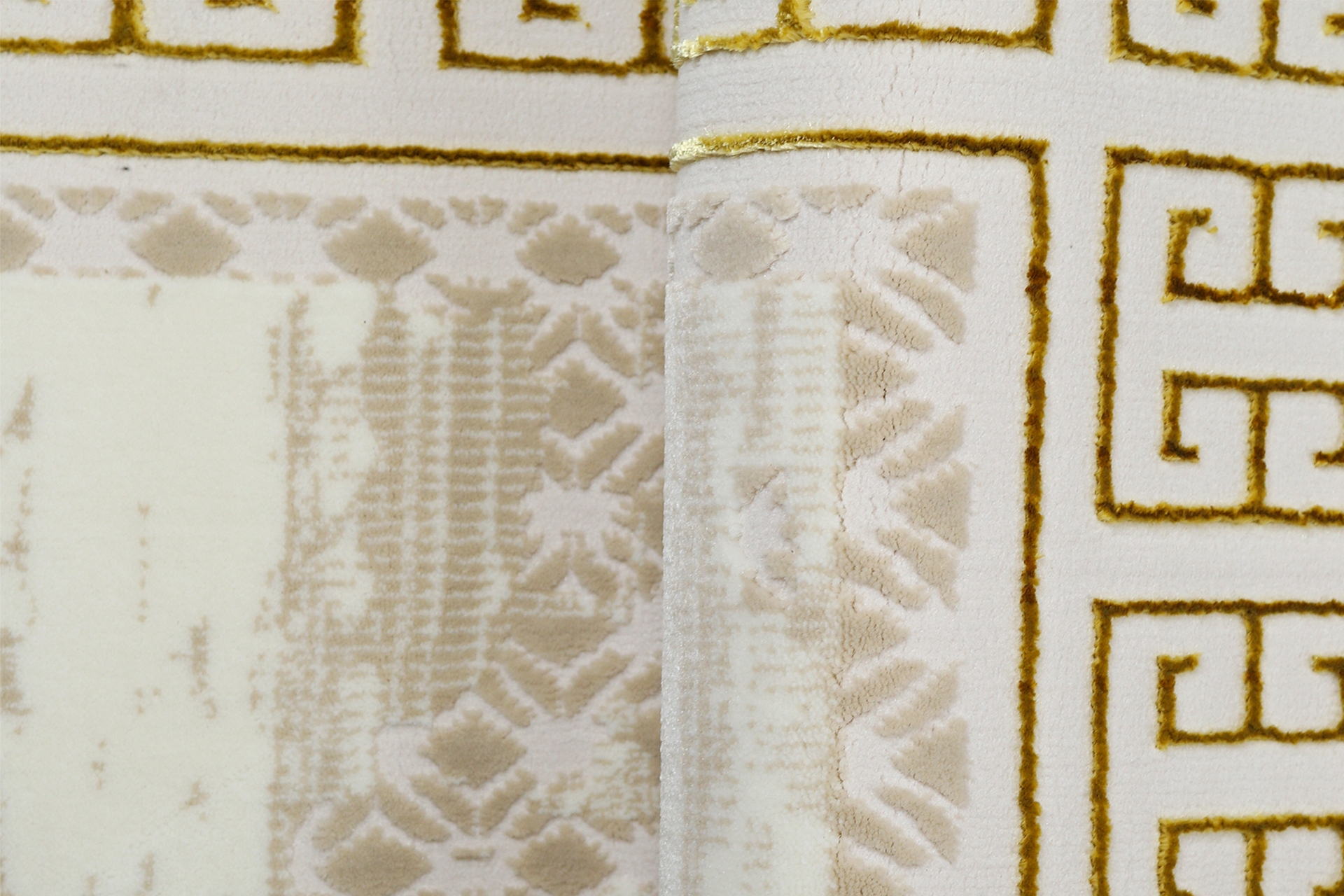 ARZA SERİSİ KLASİK DOKUMA HALI AZRA4736, KREM GOLD FİYATI - Vivense