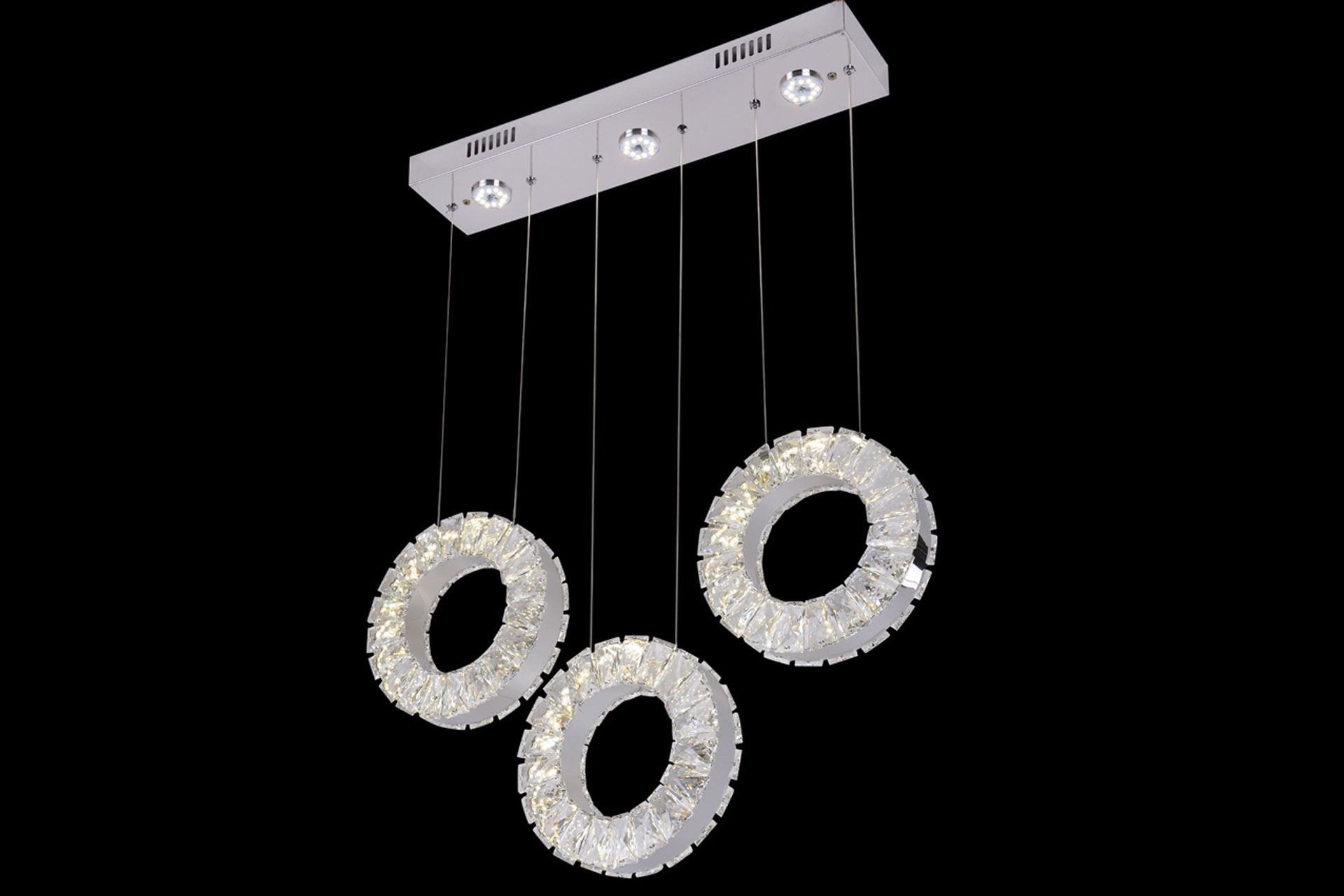 LAMPALUX MODERN YATAY TASARIM LEDLİ AVİZE 65 CM FİYATI - Vivense