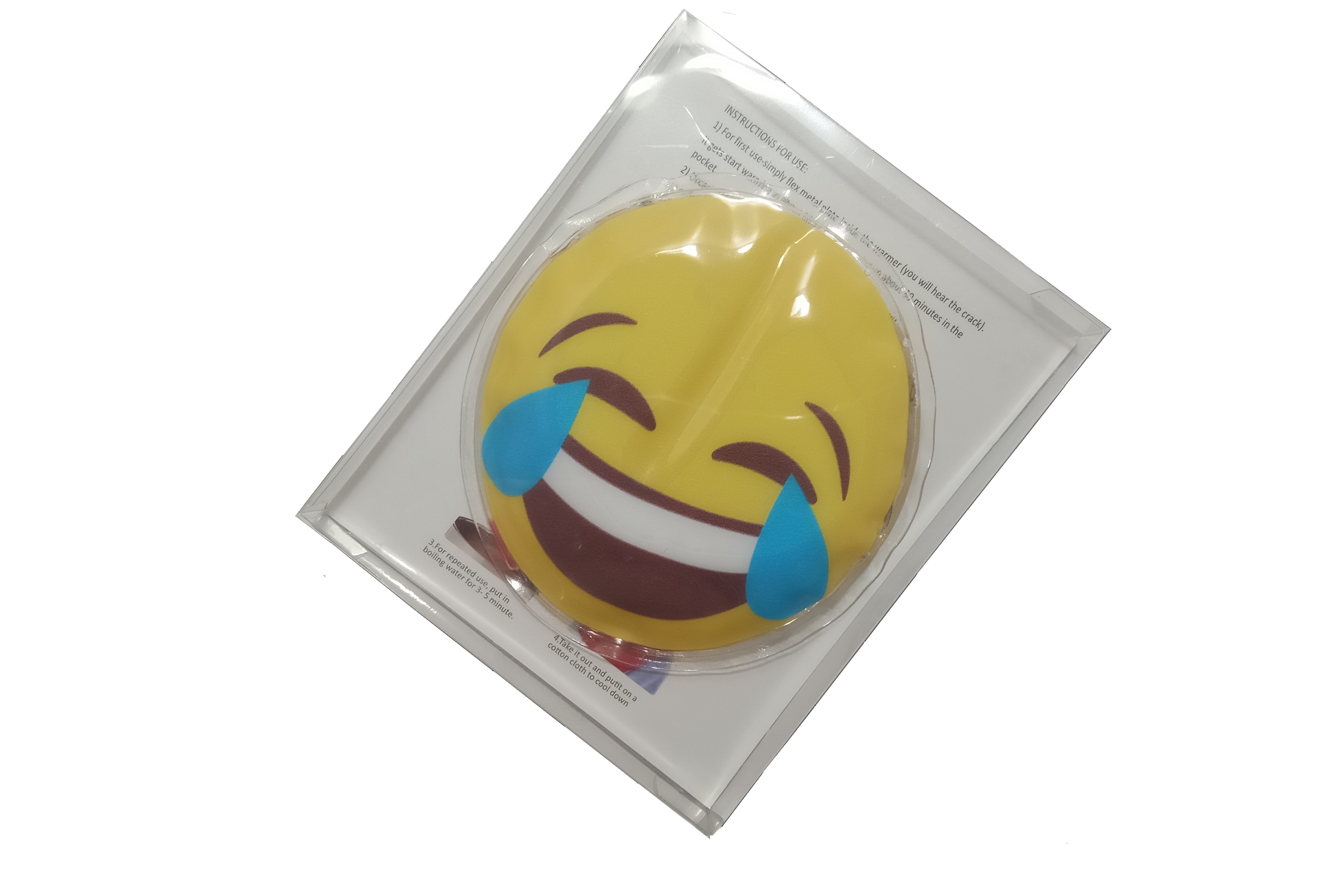 GÜLEN EMOJİ ŞEKİLLİ EL ISITICI, PVC, 9 CM FİYATI - Vivense