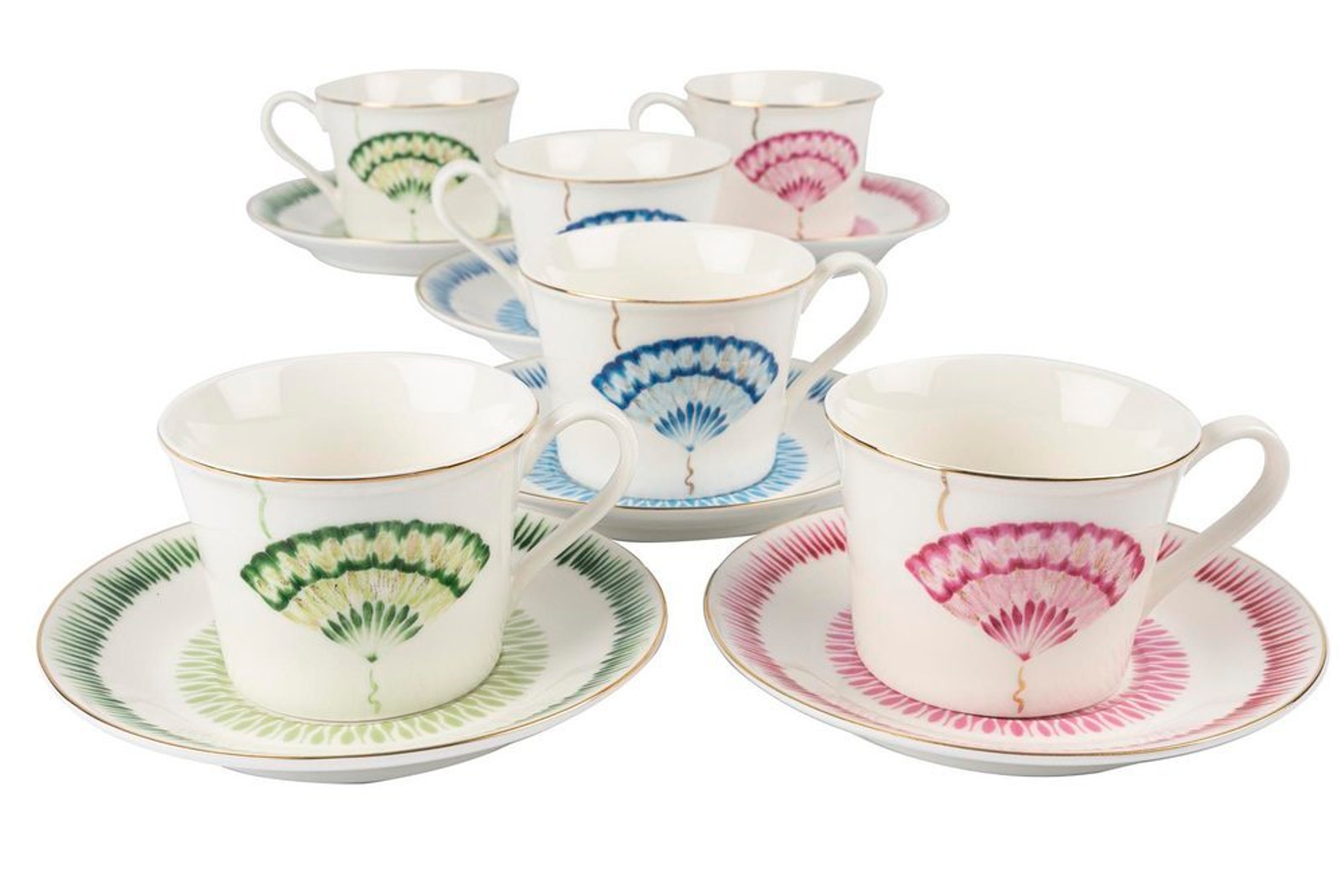 NEW GRACE ALTILI ÇAY FİNCANI SETİ FİYATI - Vivense