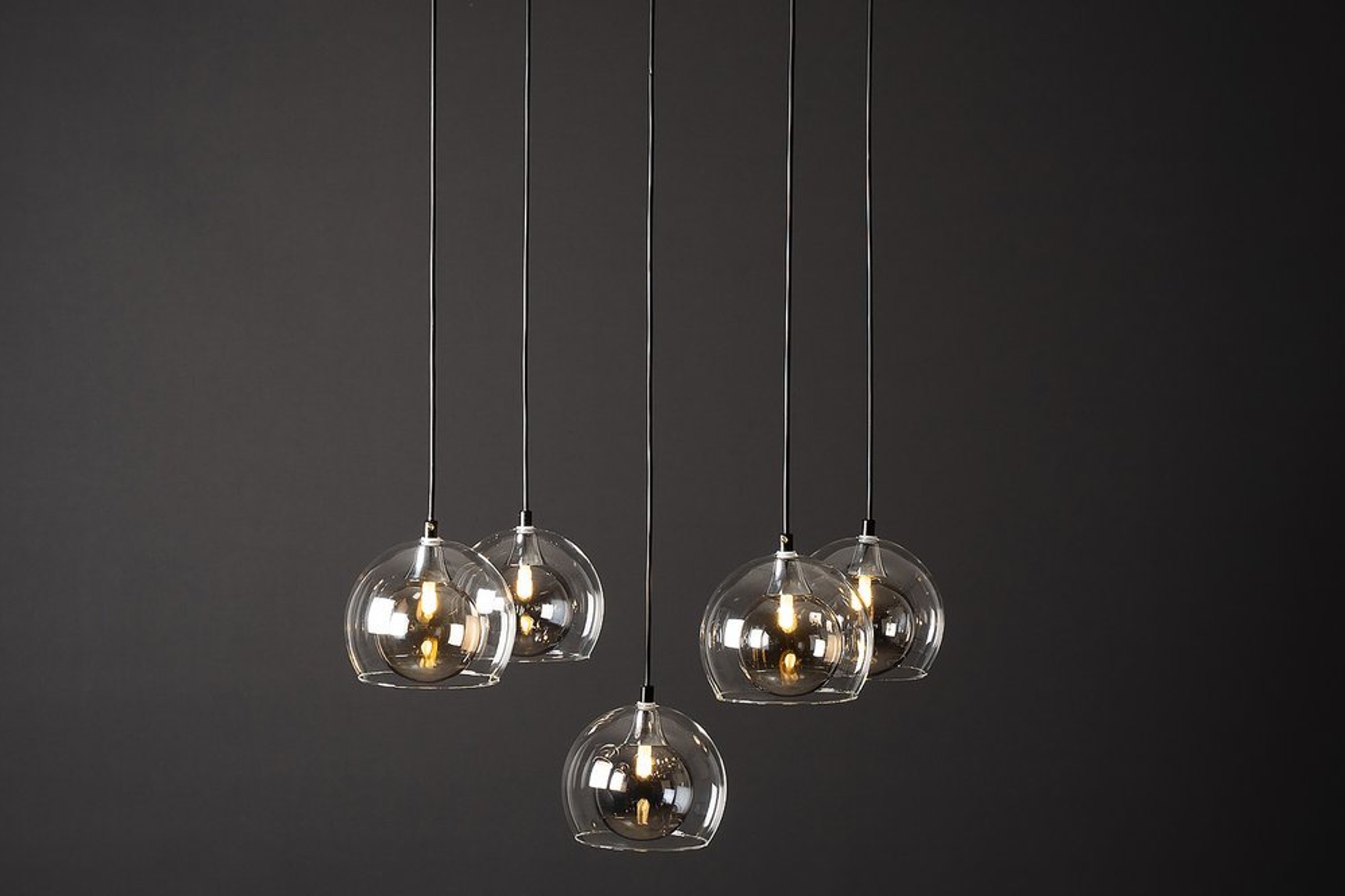 OSLO FÜME BEŞ CAM SARKIT AVİZE FİYATI - Vivense