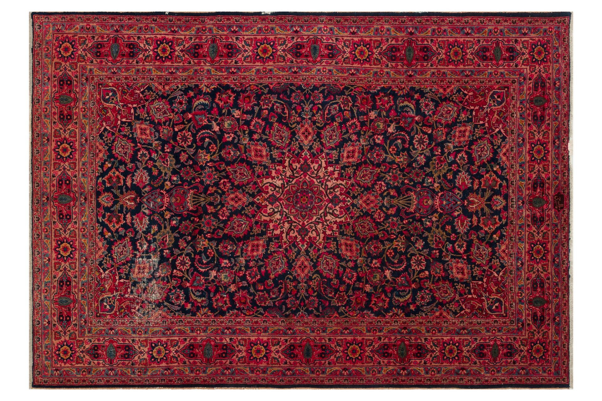 EL DOKUMA EŞSİZ IRAN YÜN HALISI 194X280