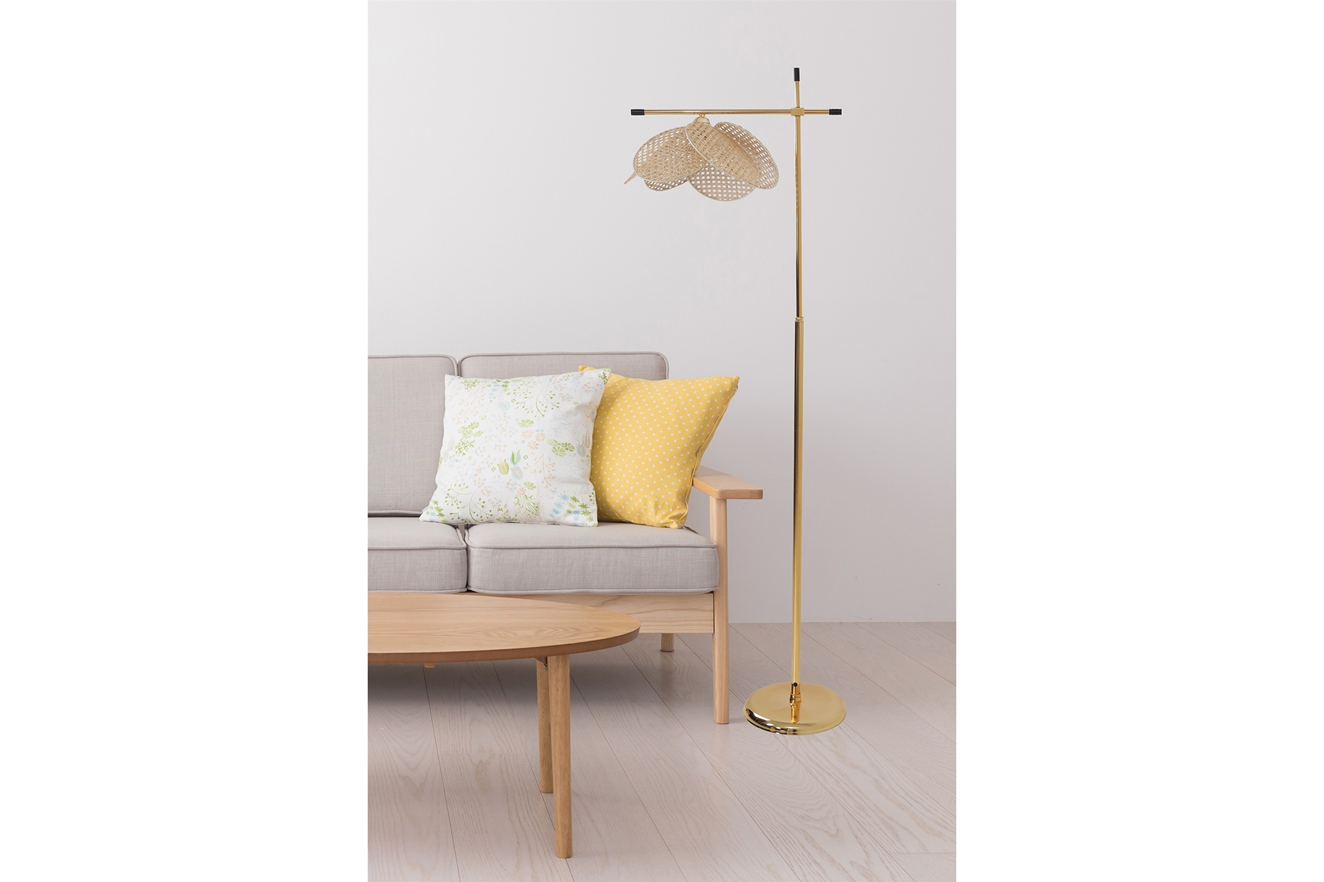 LUMEXX PERA PERVANE RATTAN ABAJURLU LAMBADER, GOLD FİYATI - Vivense