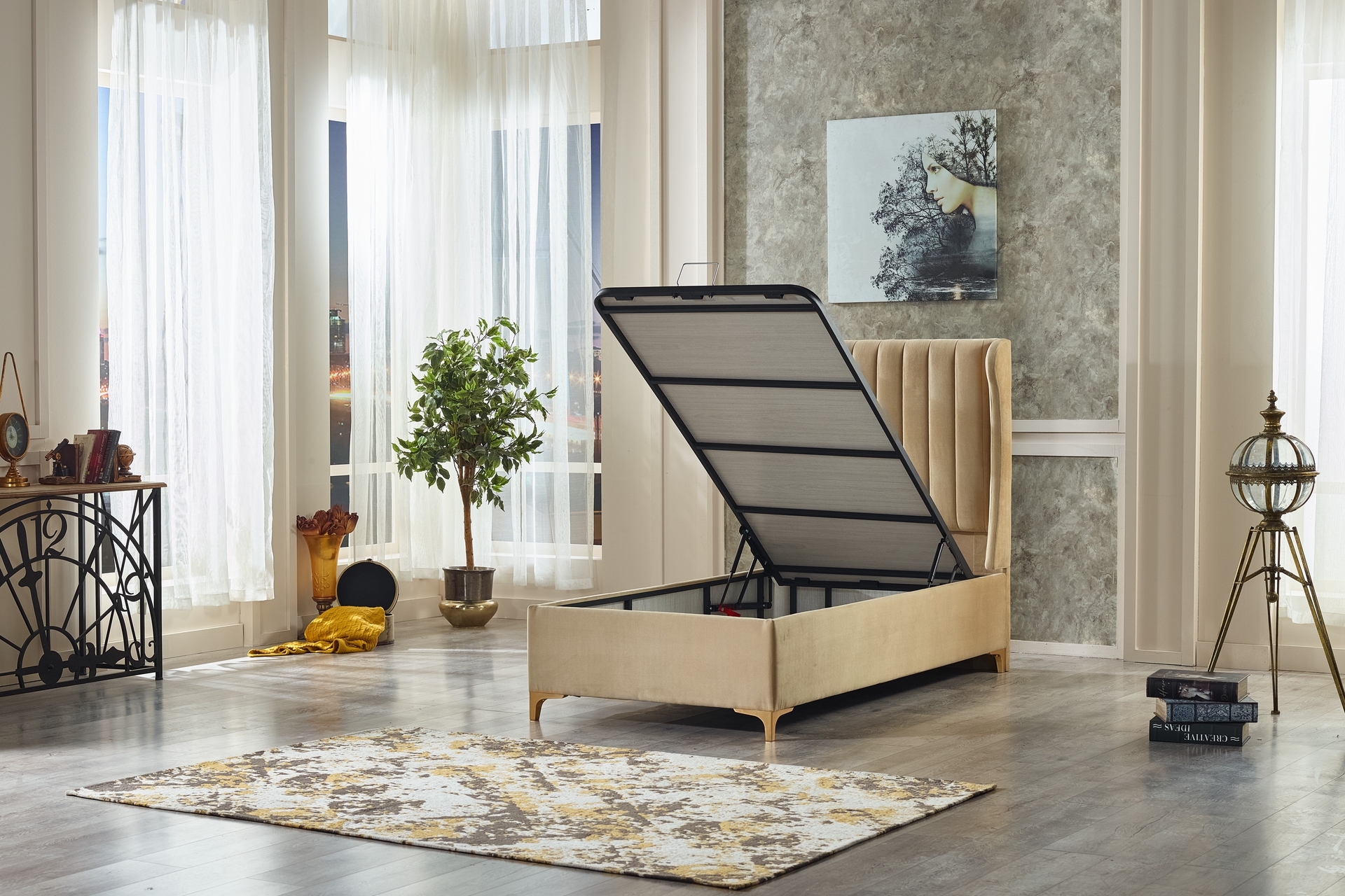 REİNA BALANCE BAZA BAŞLIK YATAK SETİ, 140X200 FİYATI - Vivense