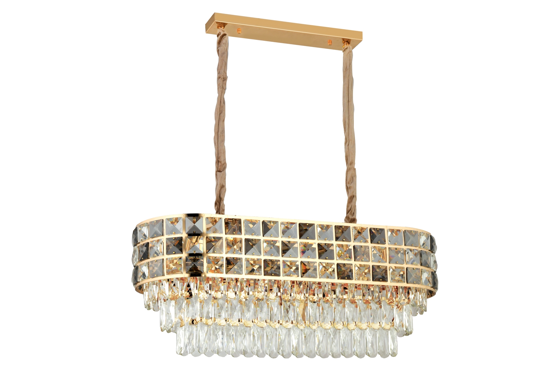 ORREL SEKİZLİ KRİSTAL SARKIT AVİZE, GOLD FİYATI - Vivense