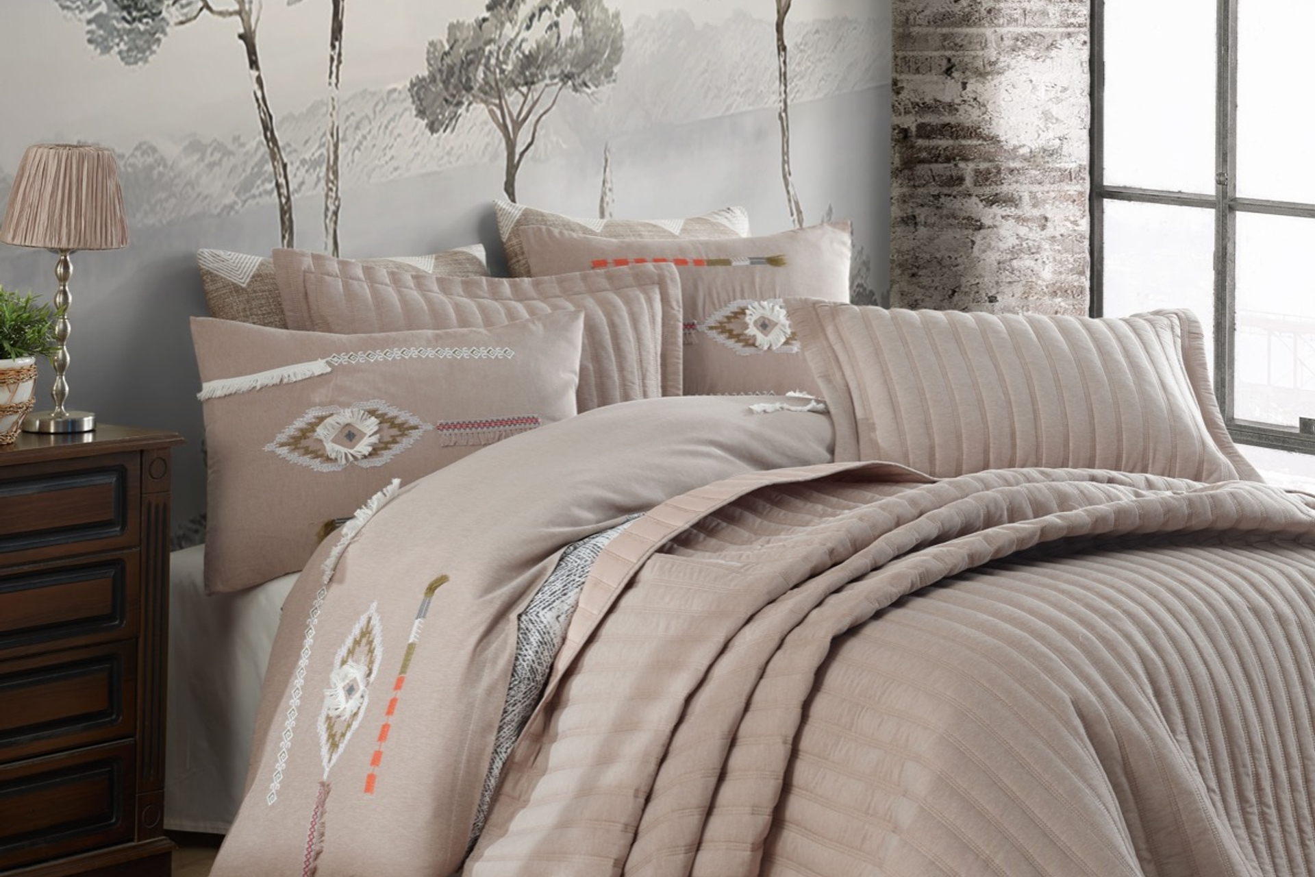 COSSY BED YATAK ÖRTÜSÜ, BEJ FİYATI - Vivense