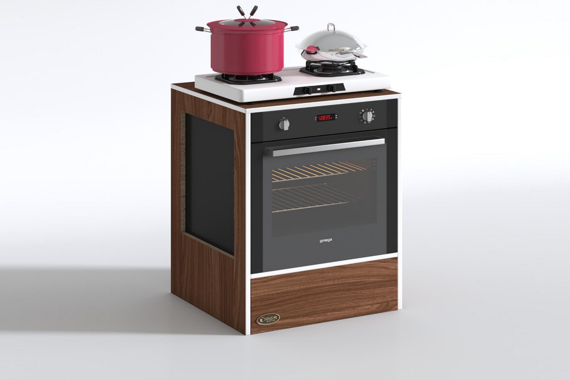 ANKASTRE MODÜLÜ KABİNİ KALSİYUM CVZ FIRIN OCAK DOLABI SABİT TABLA ...