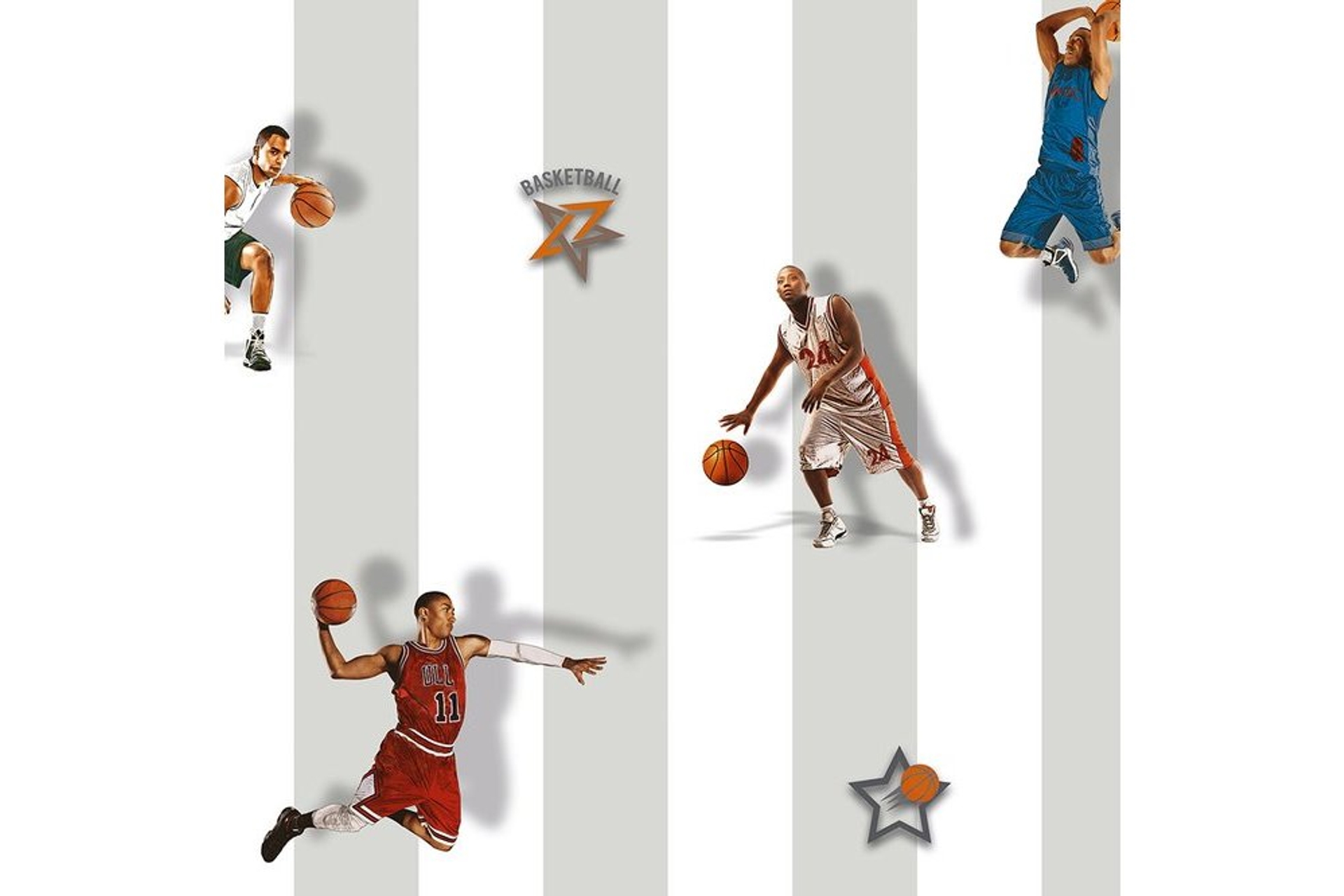 DUKA DUVAR KAĞIDI KİDS COLLECTİON BASKETBALL 1