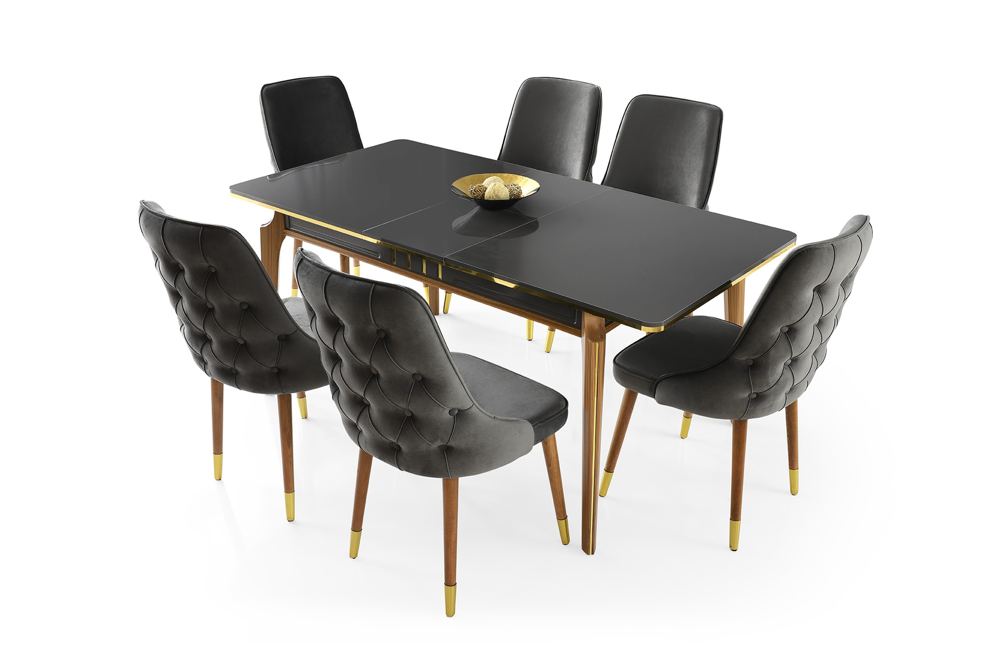 LEVENT DUMAN MASA, CEVİZ LAKE GRİ, 145X89 FİYATI - Vivense