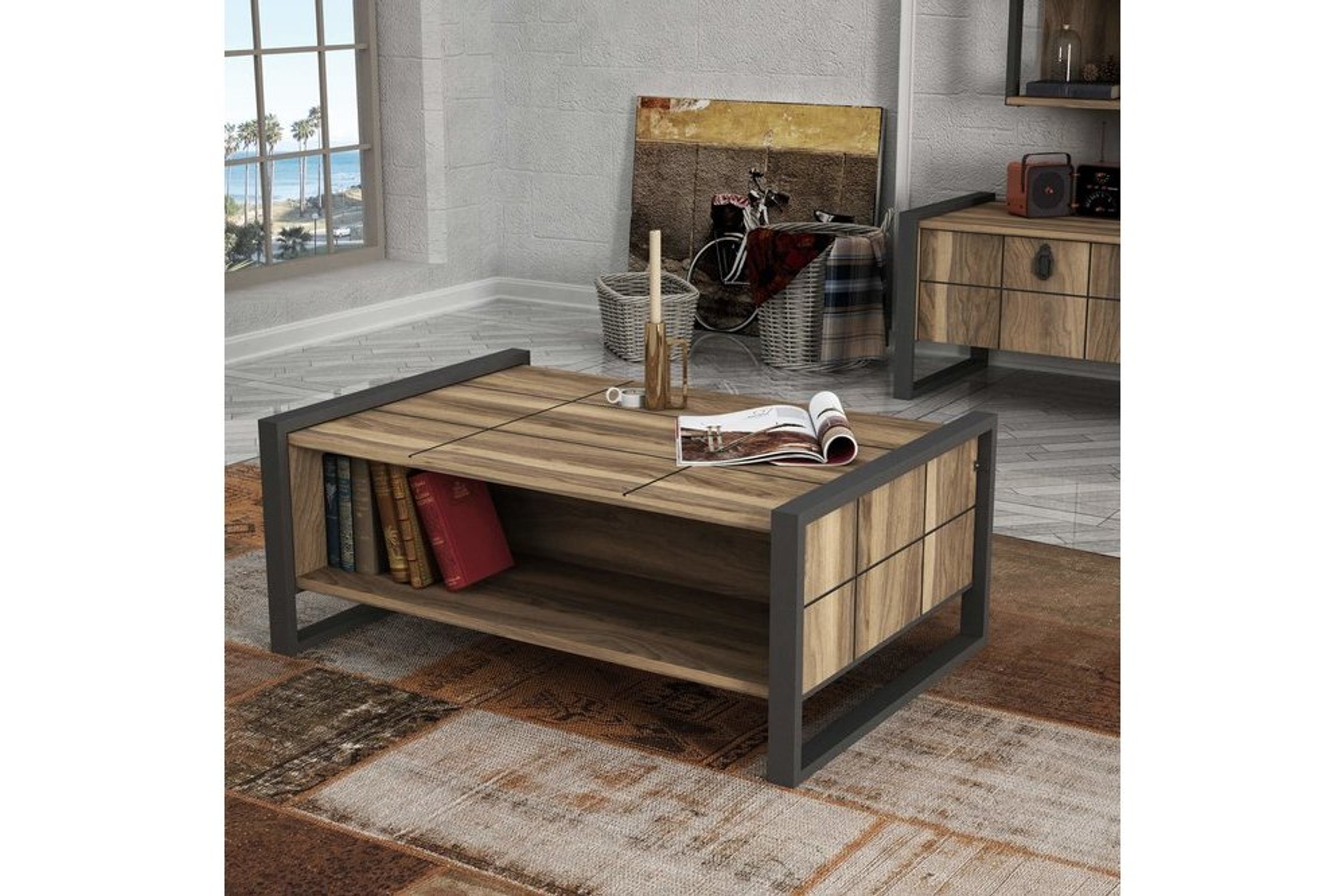 EXCLUSİVE LOST ORTA SEHPA, CEVİZ FİYATI - Vivense