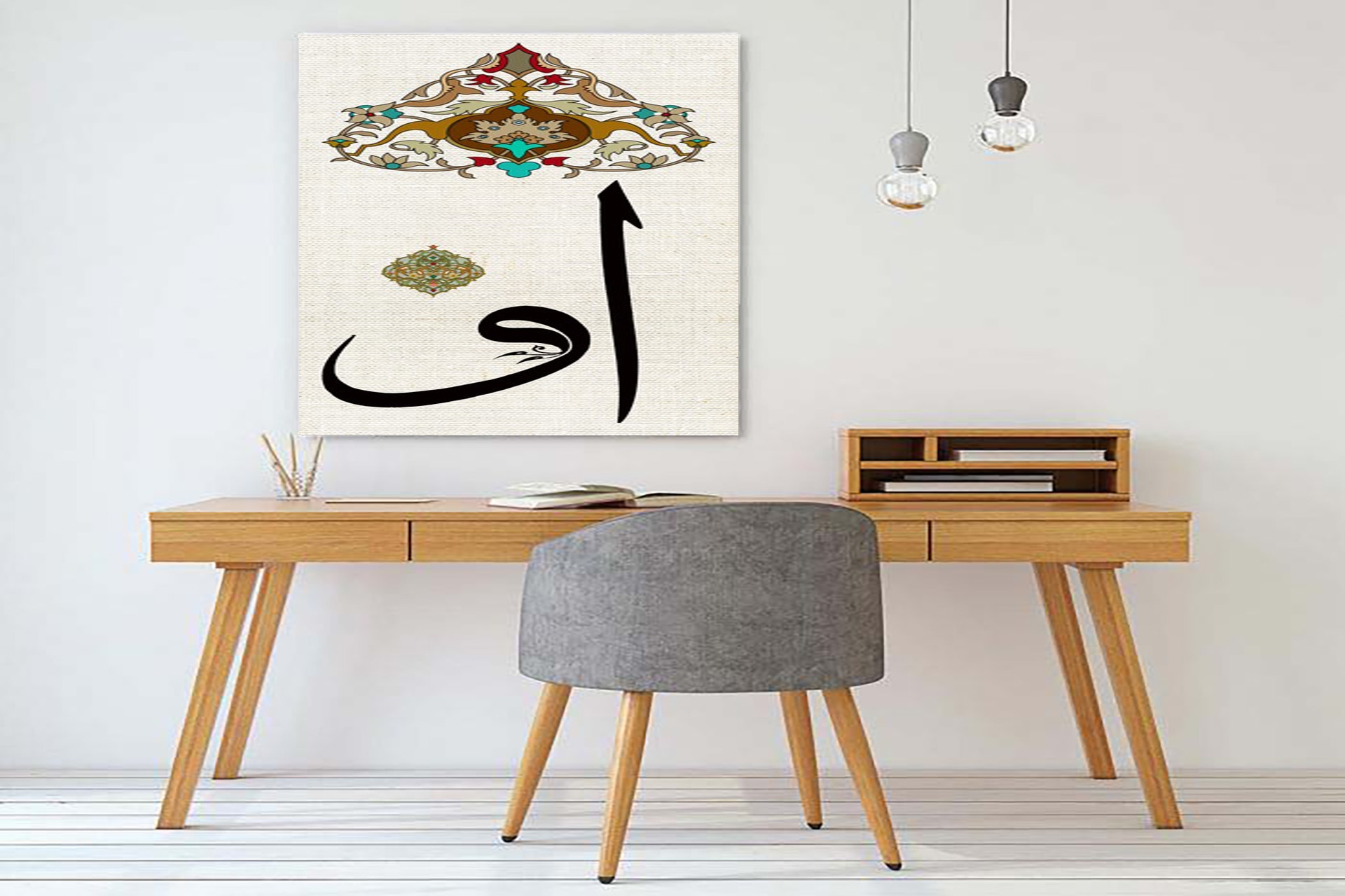 TABLOLIFE HAT SANATI 18 KANVAS TABLO, 35X50