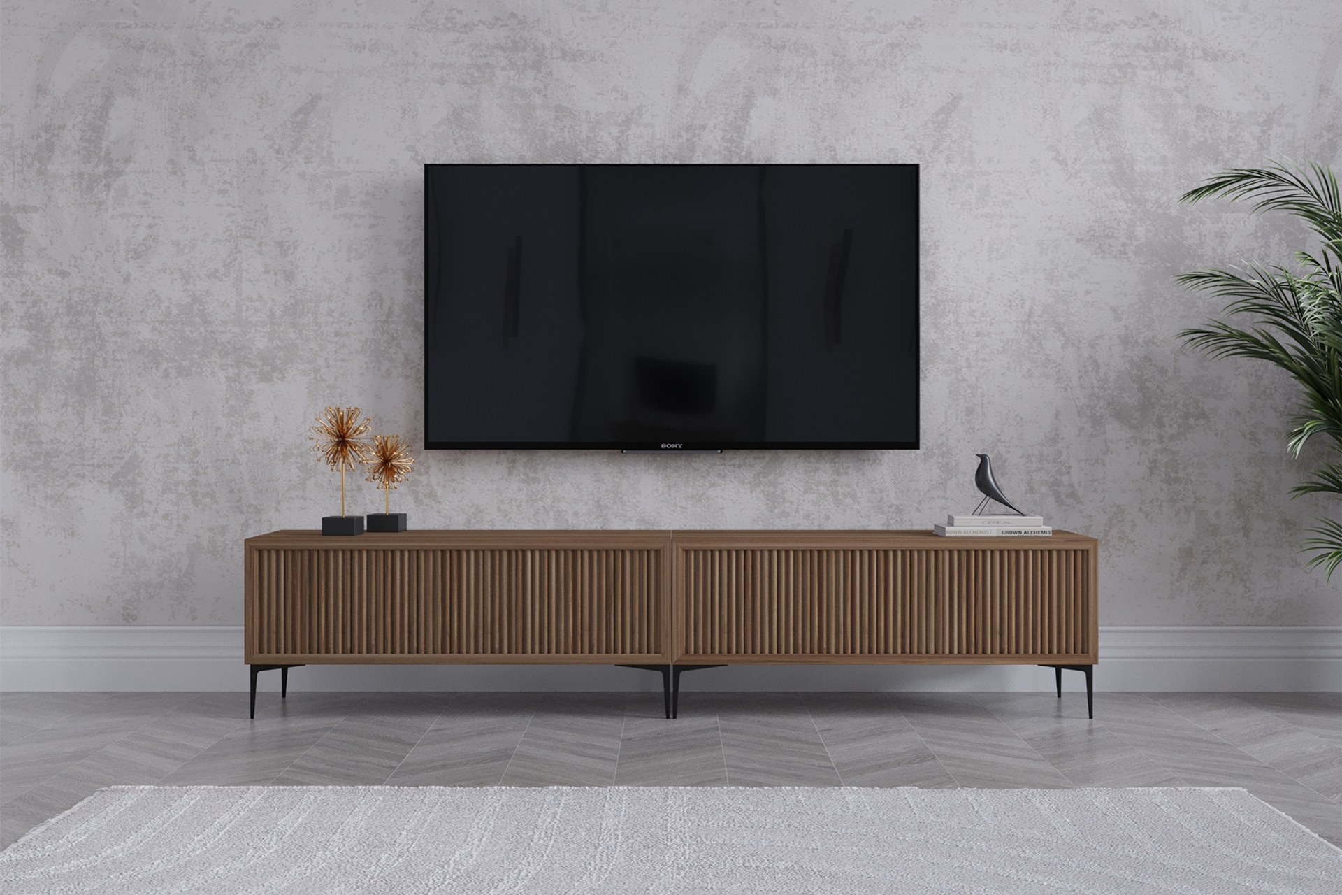 OLA L TV ÜNİTESİ, CEVİZ FİYATI - Vivense