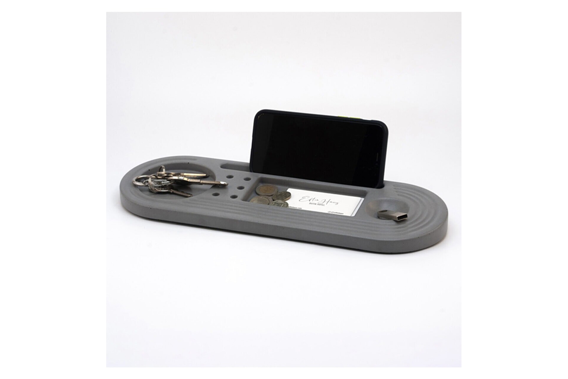 BETON MASAÜSTÜ ORGANİZER, AÇIK GRİ FİYATI - Vivense