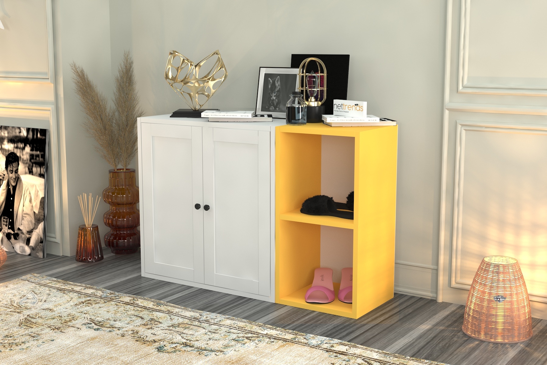 ANGEL AYAKKABILIK 013, BEYAZ SARI, 100 CM FİYATI - Vivense