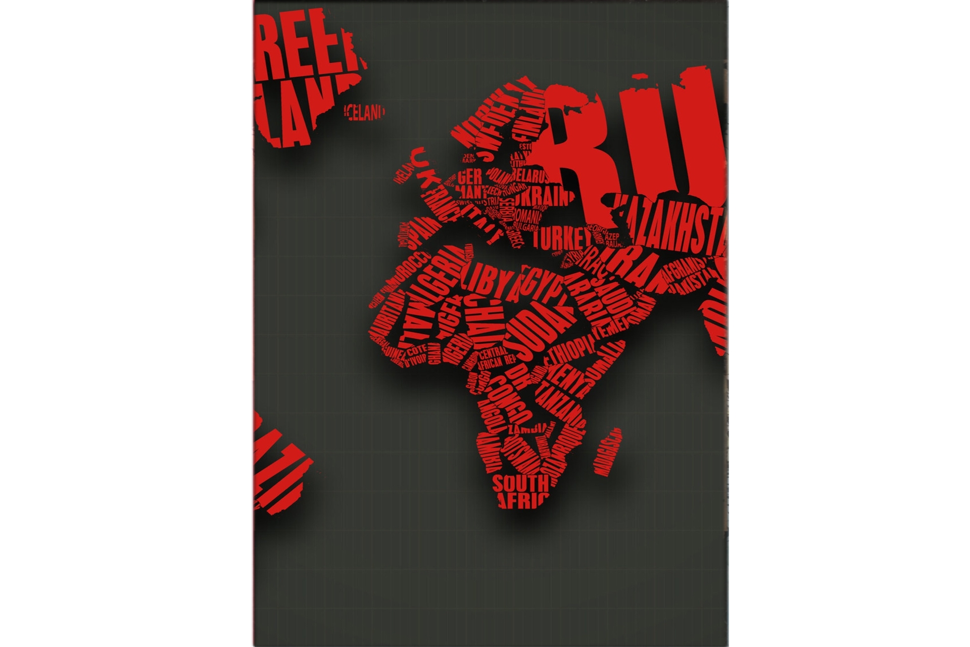 RED WORLD FRANK RAY KANVAS SET, 50X70 FİYATI - Vivense