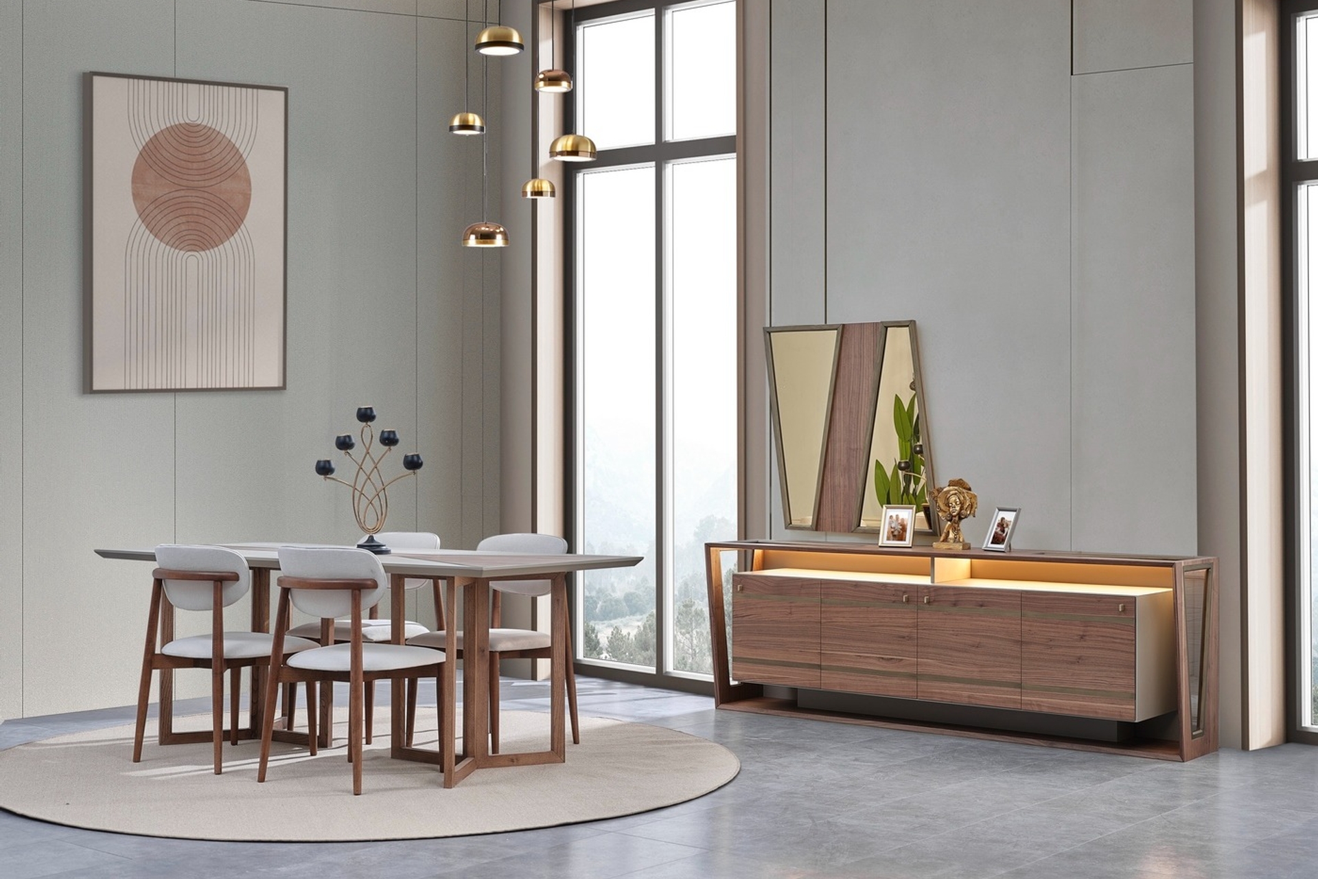 TESLA KONSOL, 4 KAPAKLI