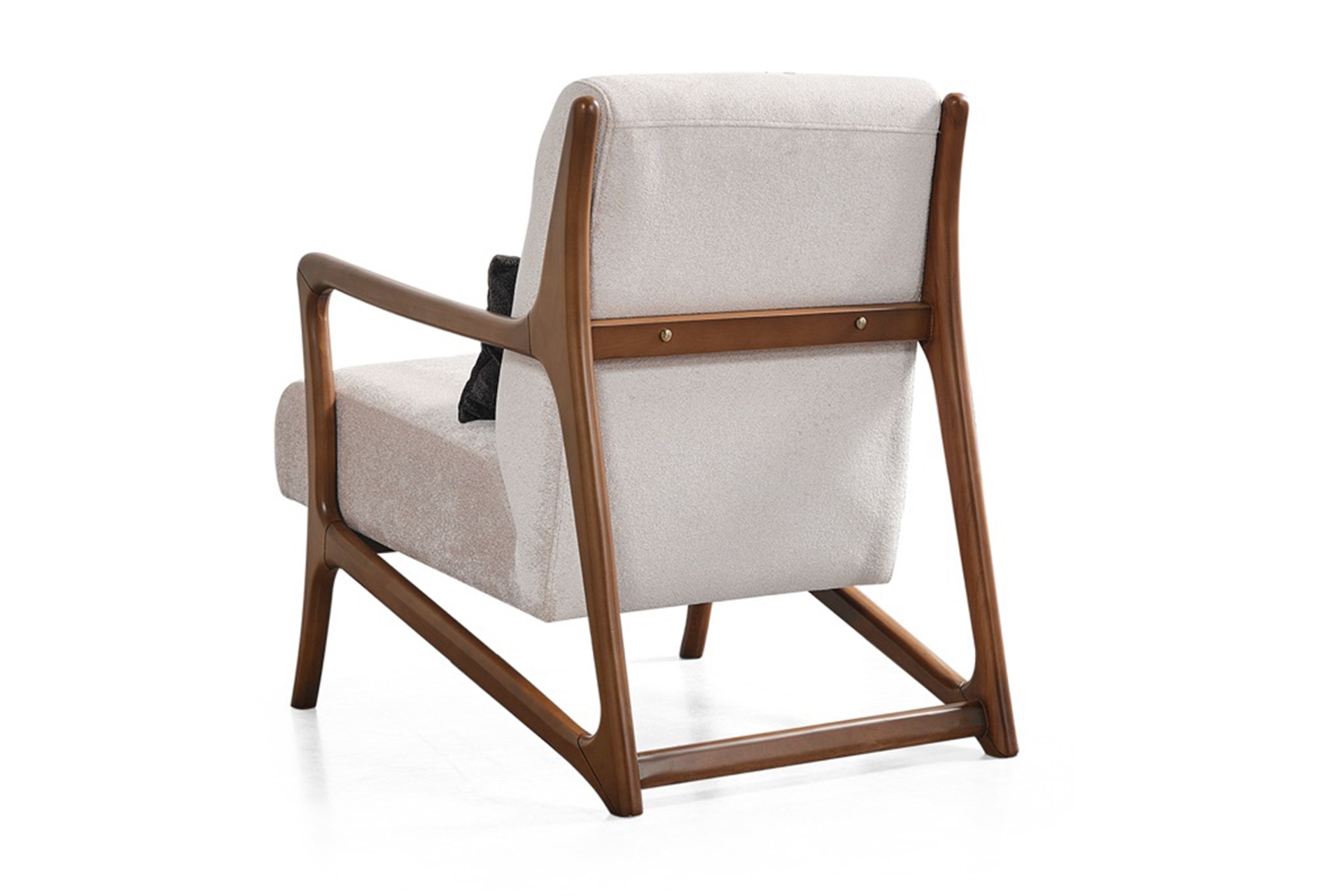 TİME AHŞAP BERJER, KREM FİYATI - Vivense