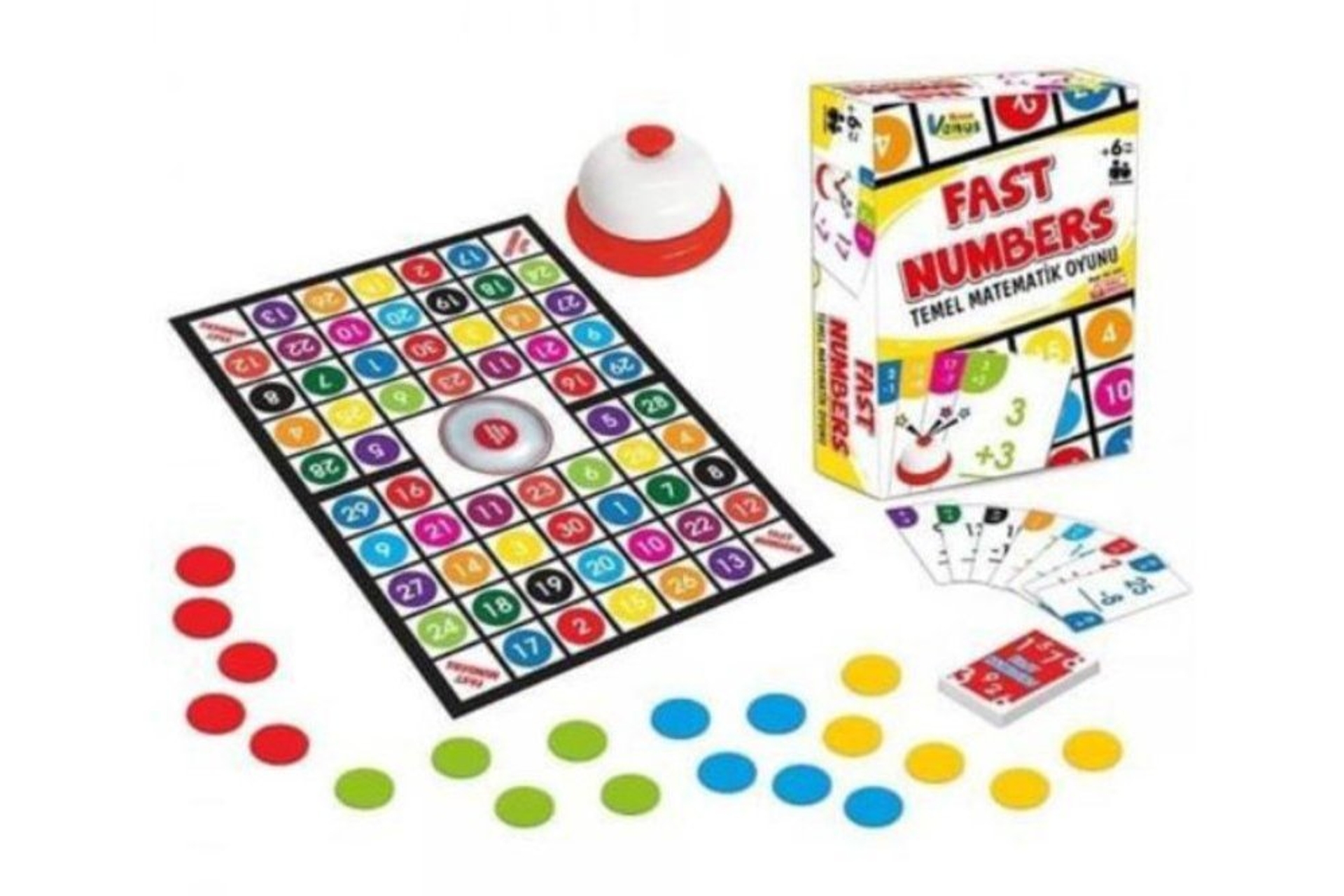 FAST NUMBERS TEMEL MATEMATİK OYUNU FİYATI - Vivense