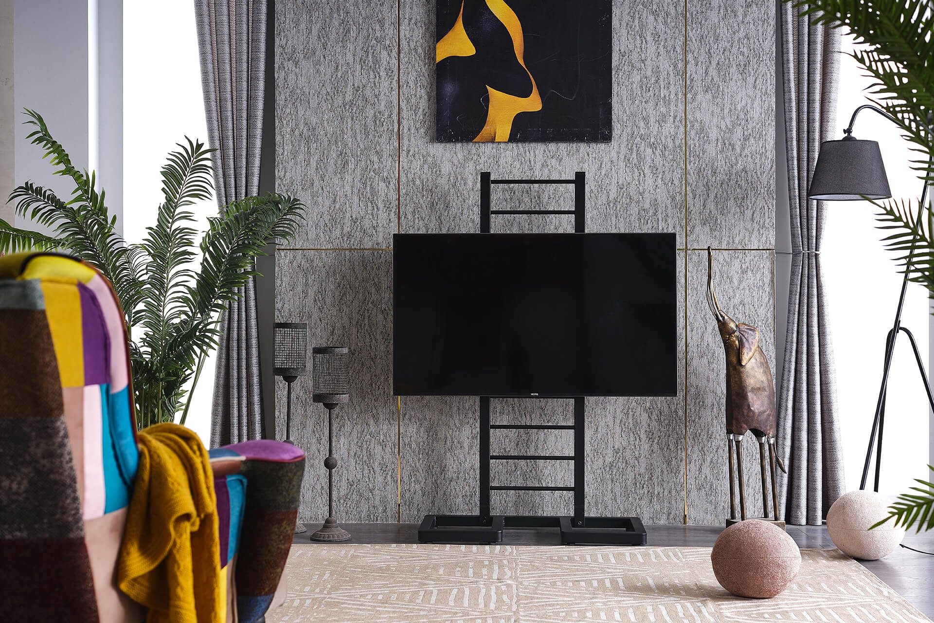 UNİMET META TV STANDI, SİYAH FİYATI - Vivense