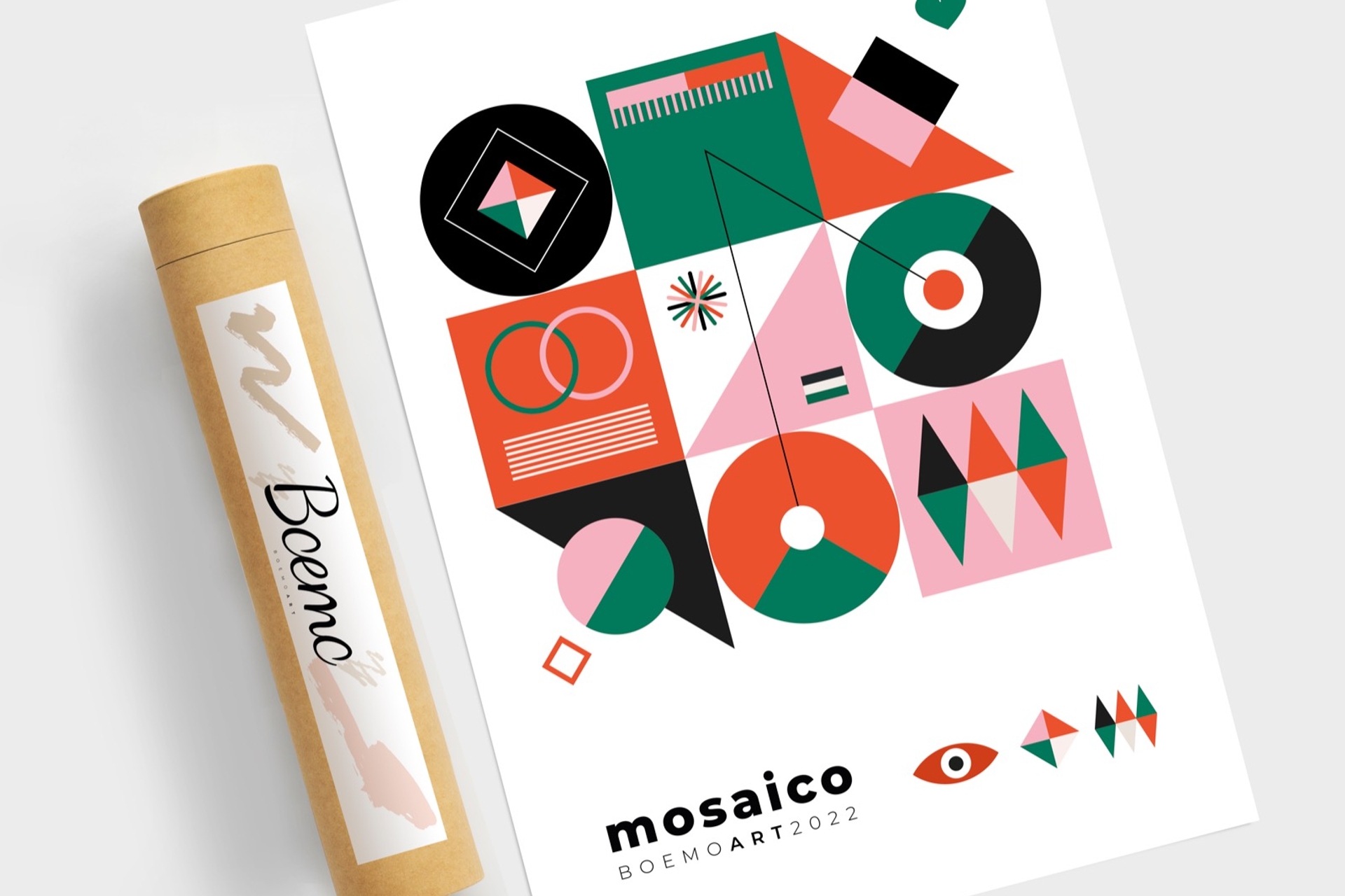 BOEMO POSTER TABLO, 50X70, 067 FİYATI - Vivense