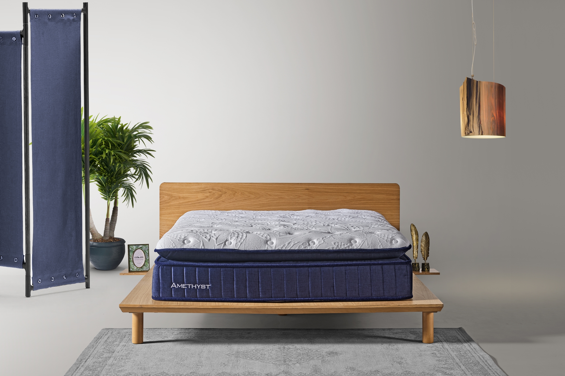 PUUF SLEEP AMETHYST VİSCO JEL TEK KİŞİLİK YATAK, 120X200 FİYATI - Vivense