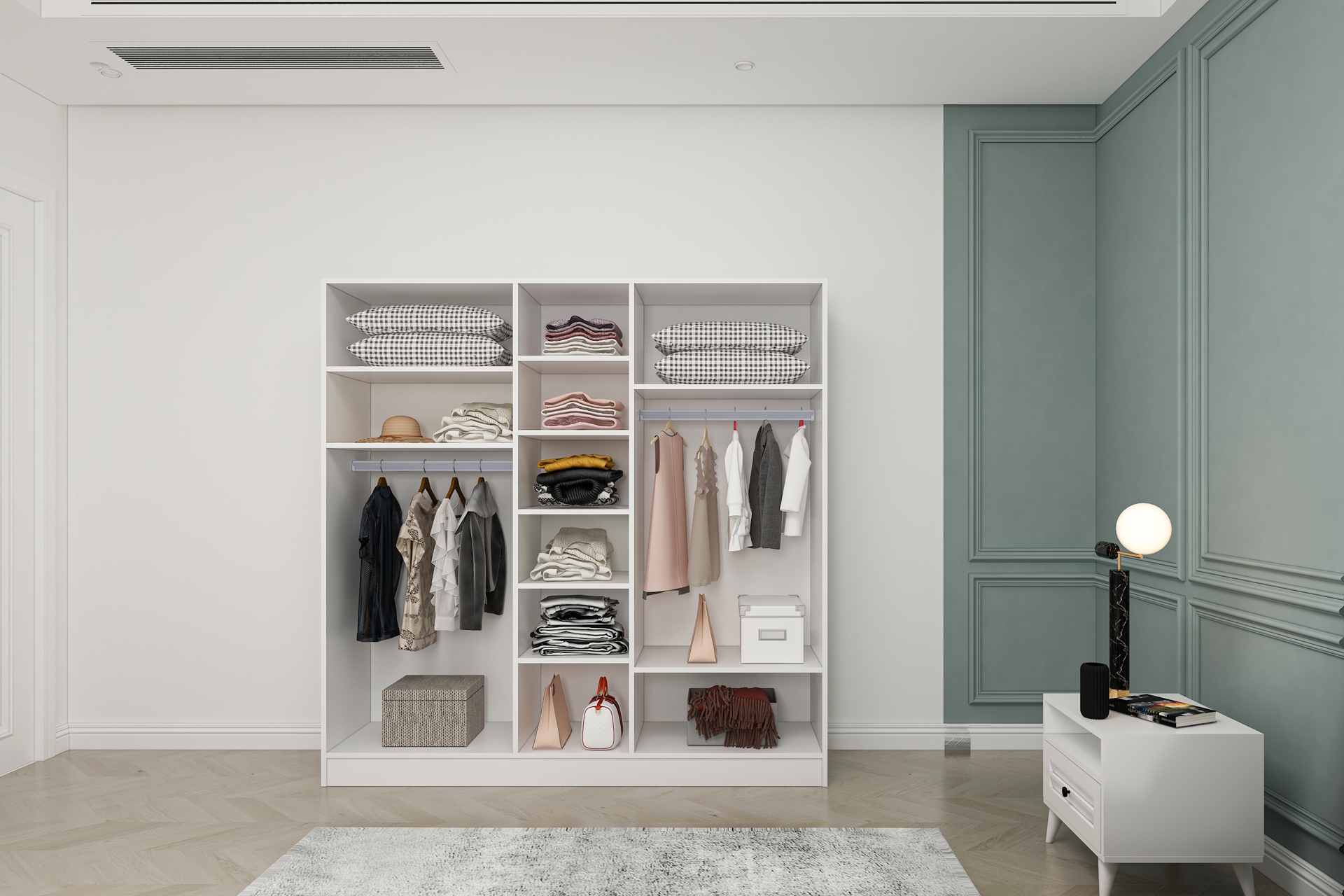 NİL GARDIROP, 5 KAPAKLI 210CM FİYATI - Vivense