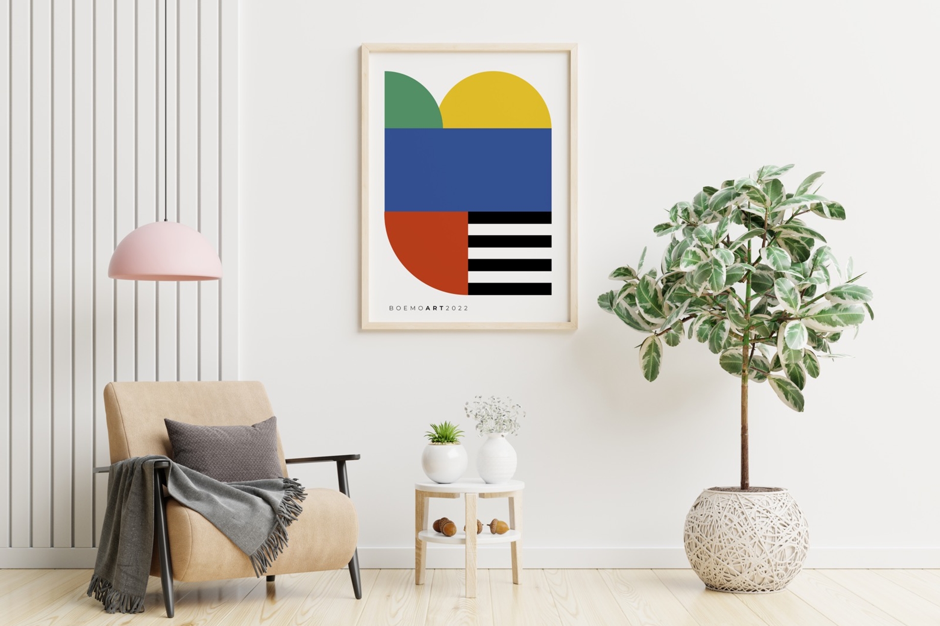 BOEMO POSTER TABLO, 50X70, 048 FİYATI - Vivense