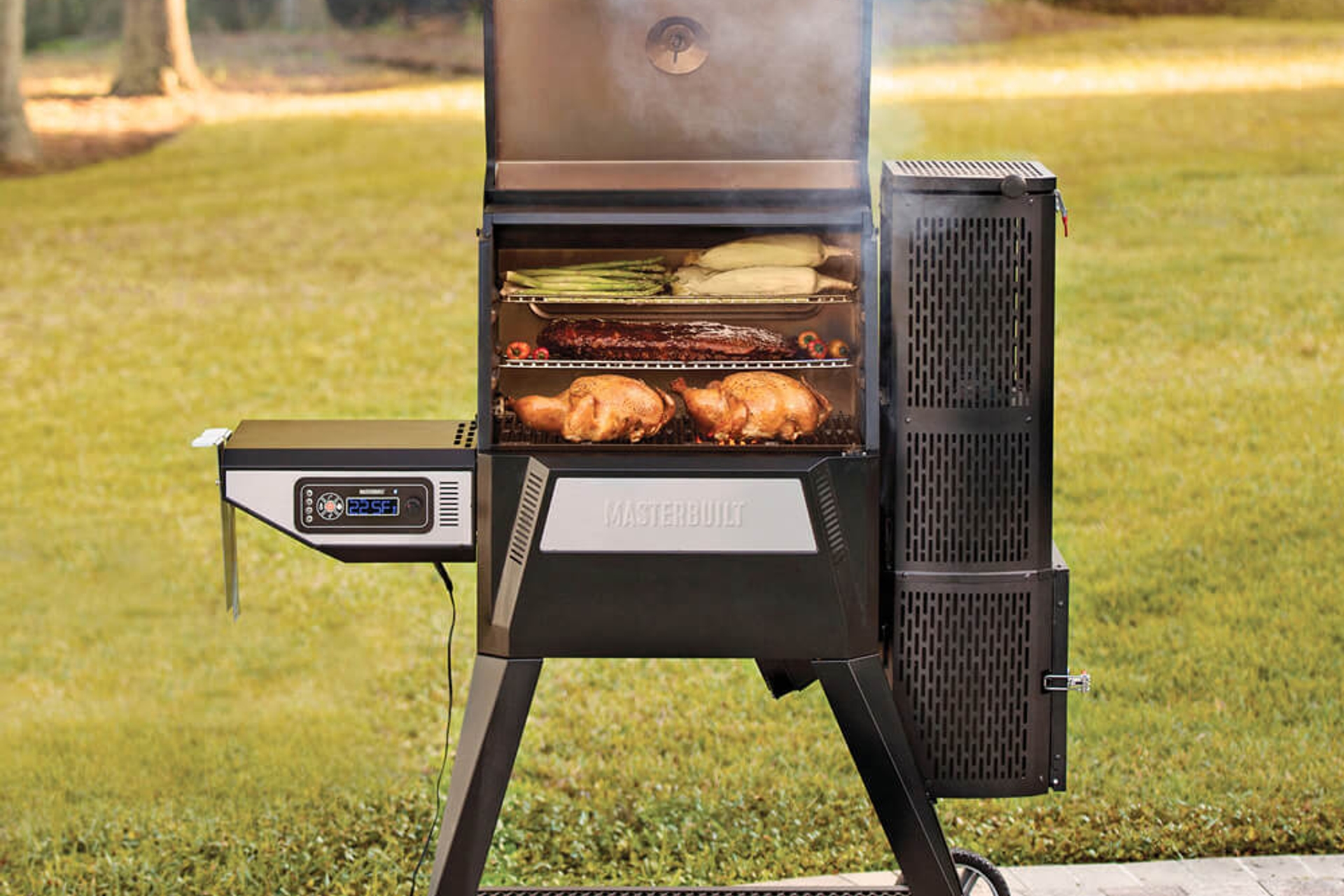 MASTERBUİLT GRAVİTY SERİSİ 560 DİJİTAL KÖMÜRLÜ SMOKER MANGAL FİYATI ...