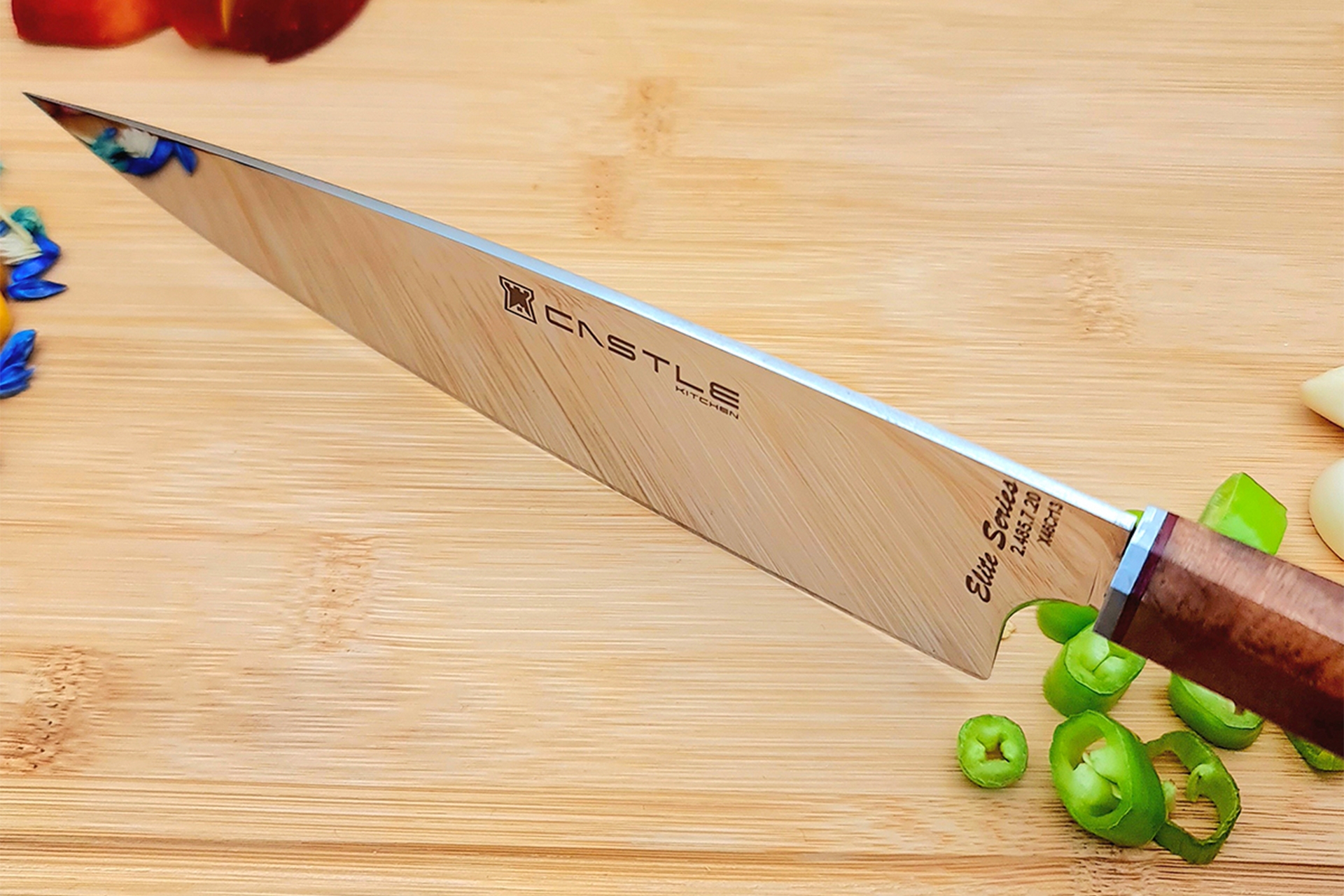 CASTLE ELİTE SERİSİ MİYABİ MUTFAK ŞEF BIÇAĞI