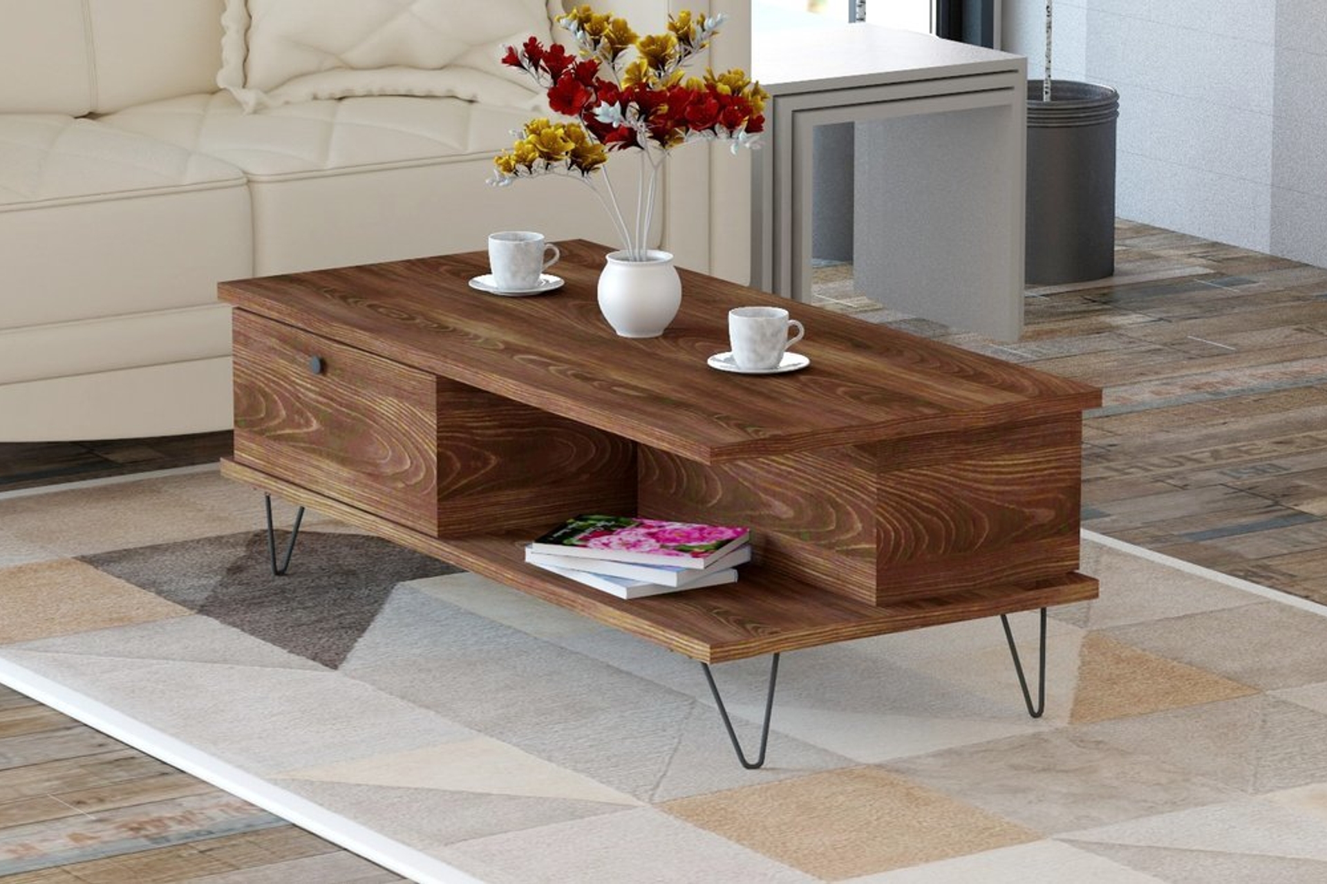 SARAH ORTA SEHPA CEVİZ FİYATI - Vivense