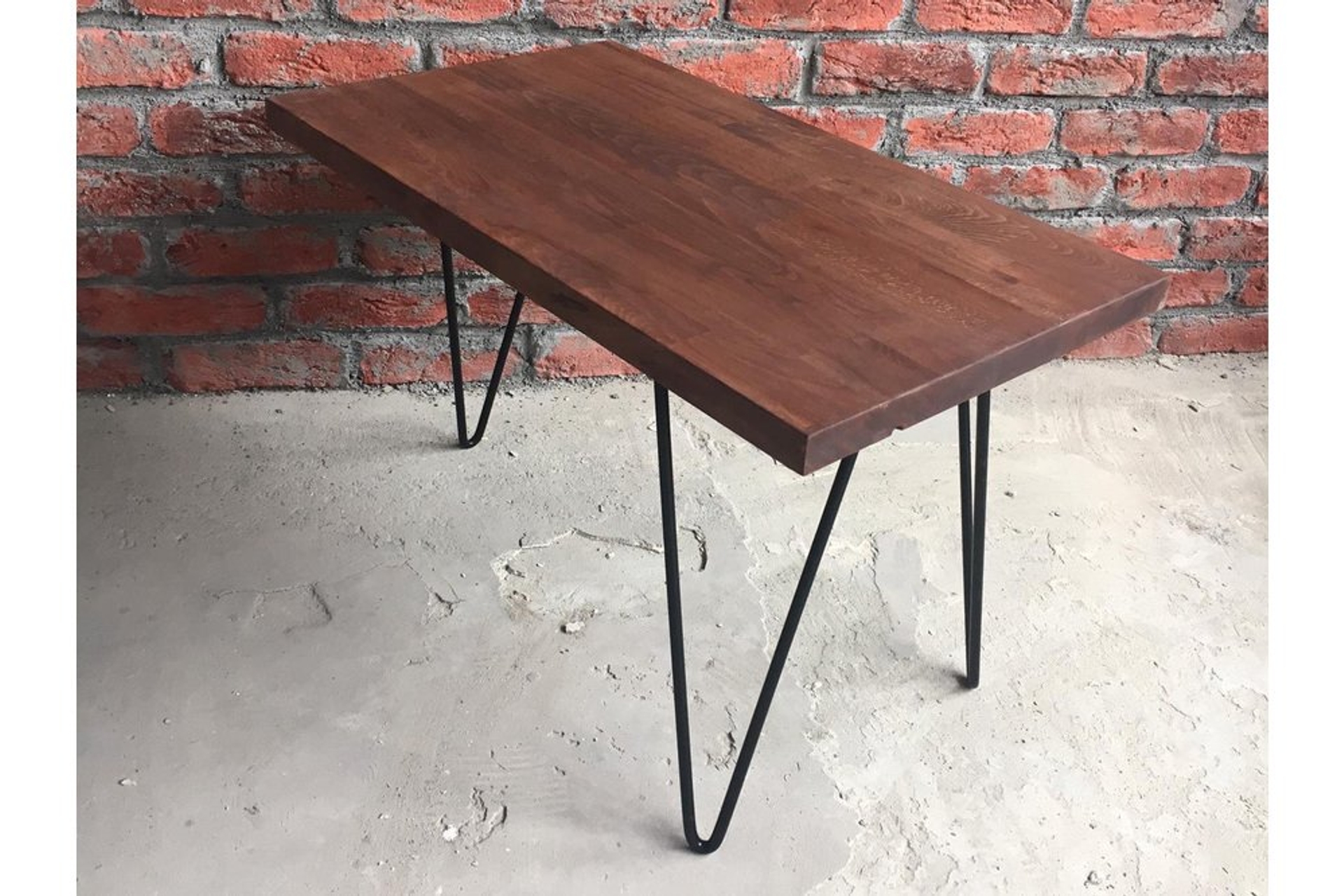MARKAEV PANEL CEVİZ SEHPA MASİF 40 CM