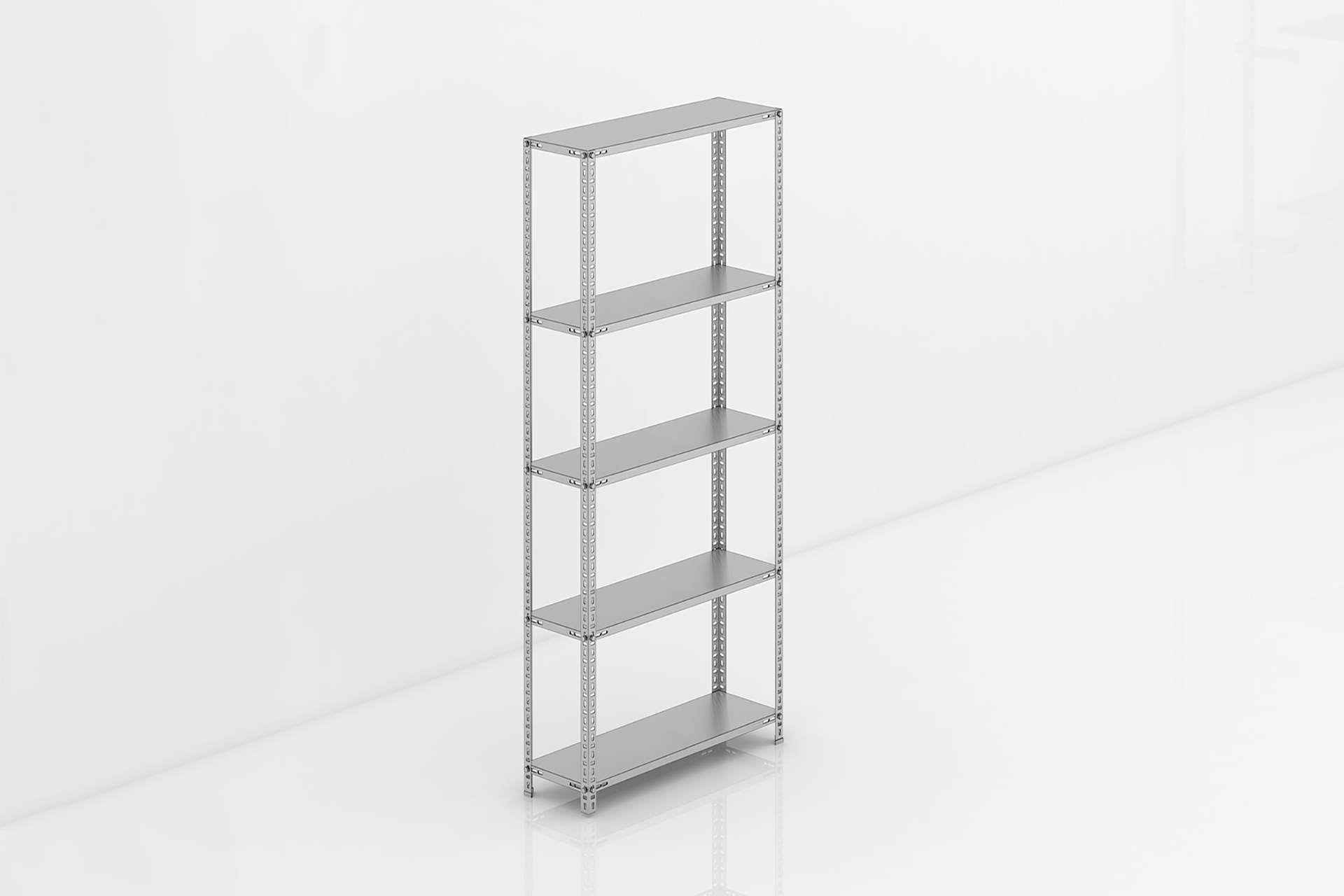 GALVANİZ ÇELİK OFİS DOSYA RAFI, 5 KATLI FİYATI - Vivense