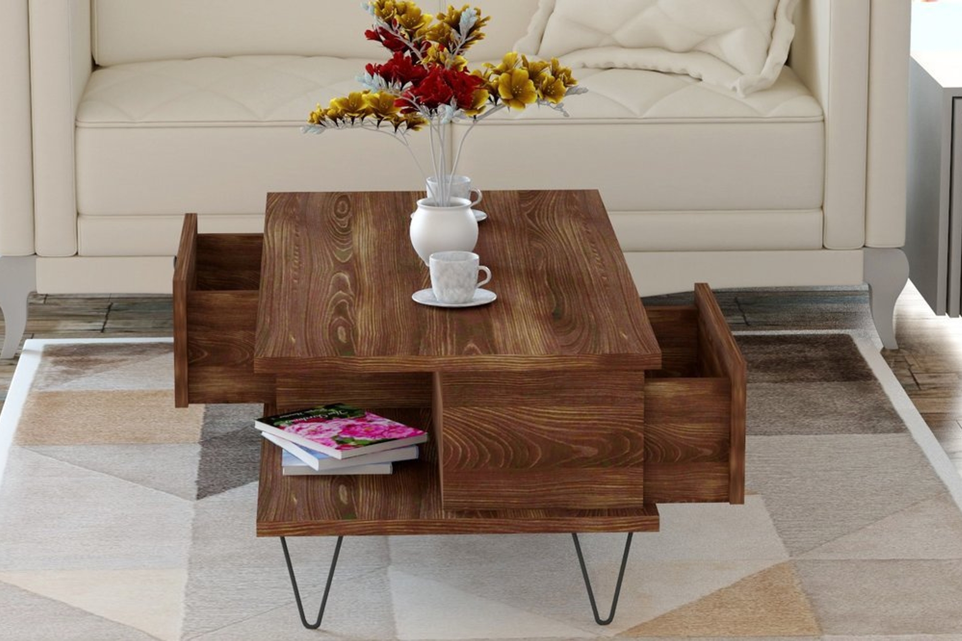 SARAH ORTA SEHPA CEVİZ FİYATI - Vivense