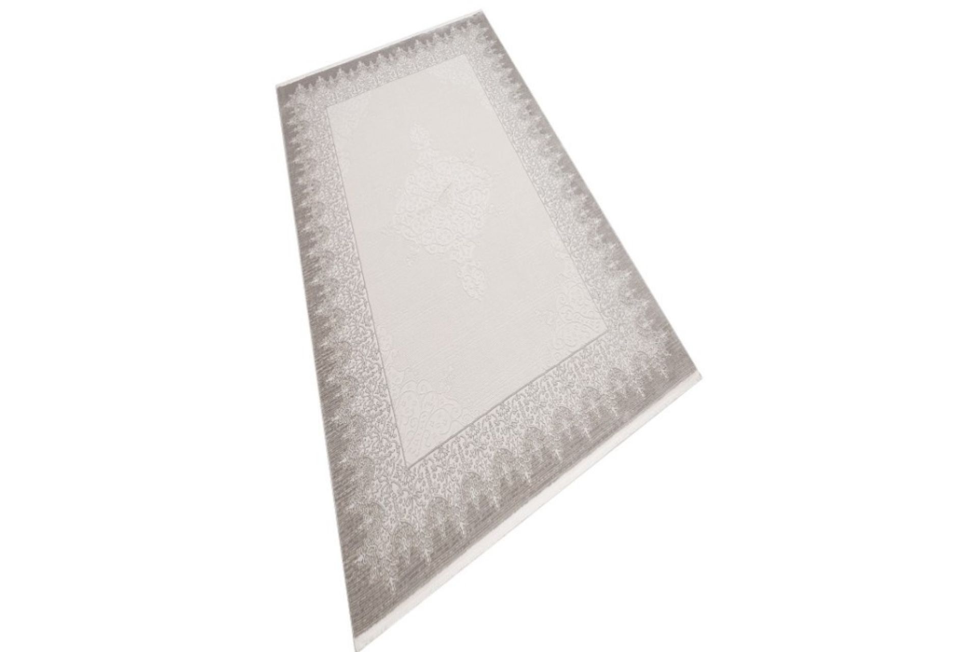 TÜRKMEN HALI MİRANDA YUMUŞAK TUŞELİ SALON HALISI MR01, GRİ, 160X230
