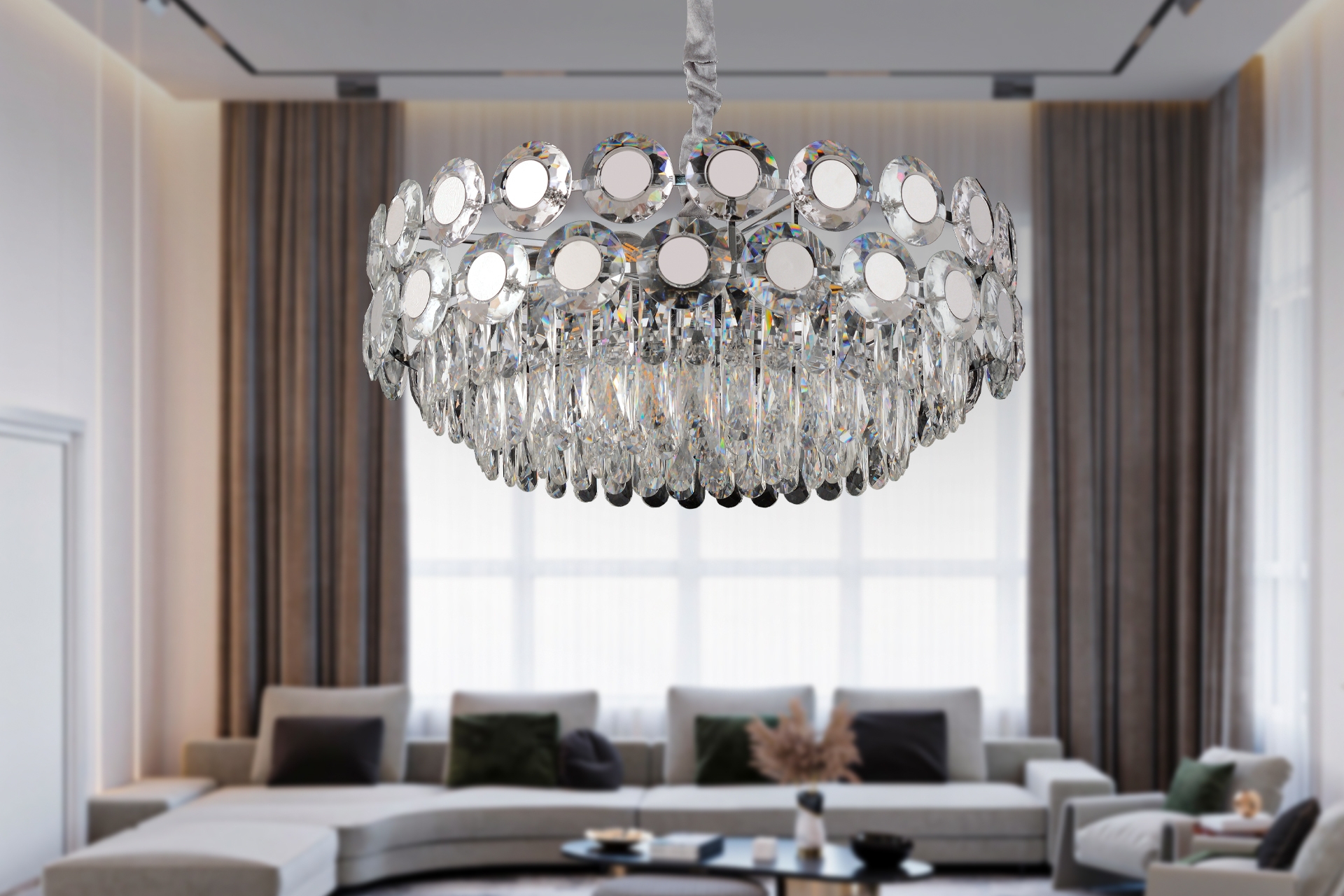 OSLO 60'LIK AVİZE, KROM FİYATI - Vivense